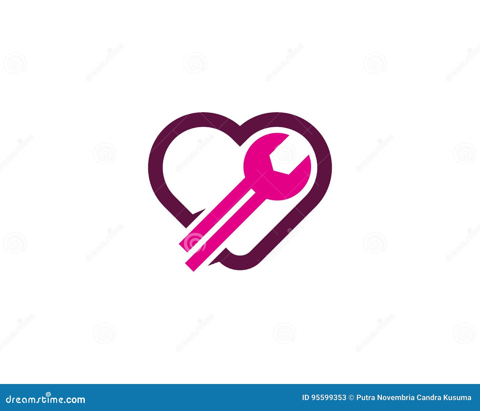 Love Fix and Repair Icon Logo Design Element Stock Vector ...
