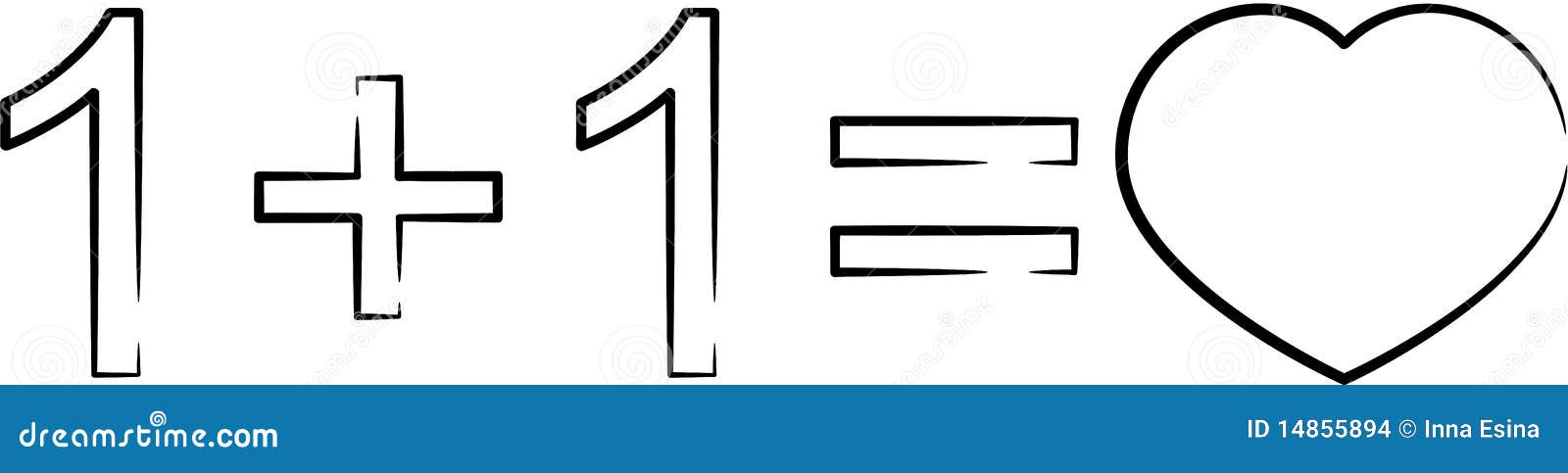 Love formula stock vector. Illustration of isolated, feeling - 14855894