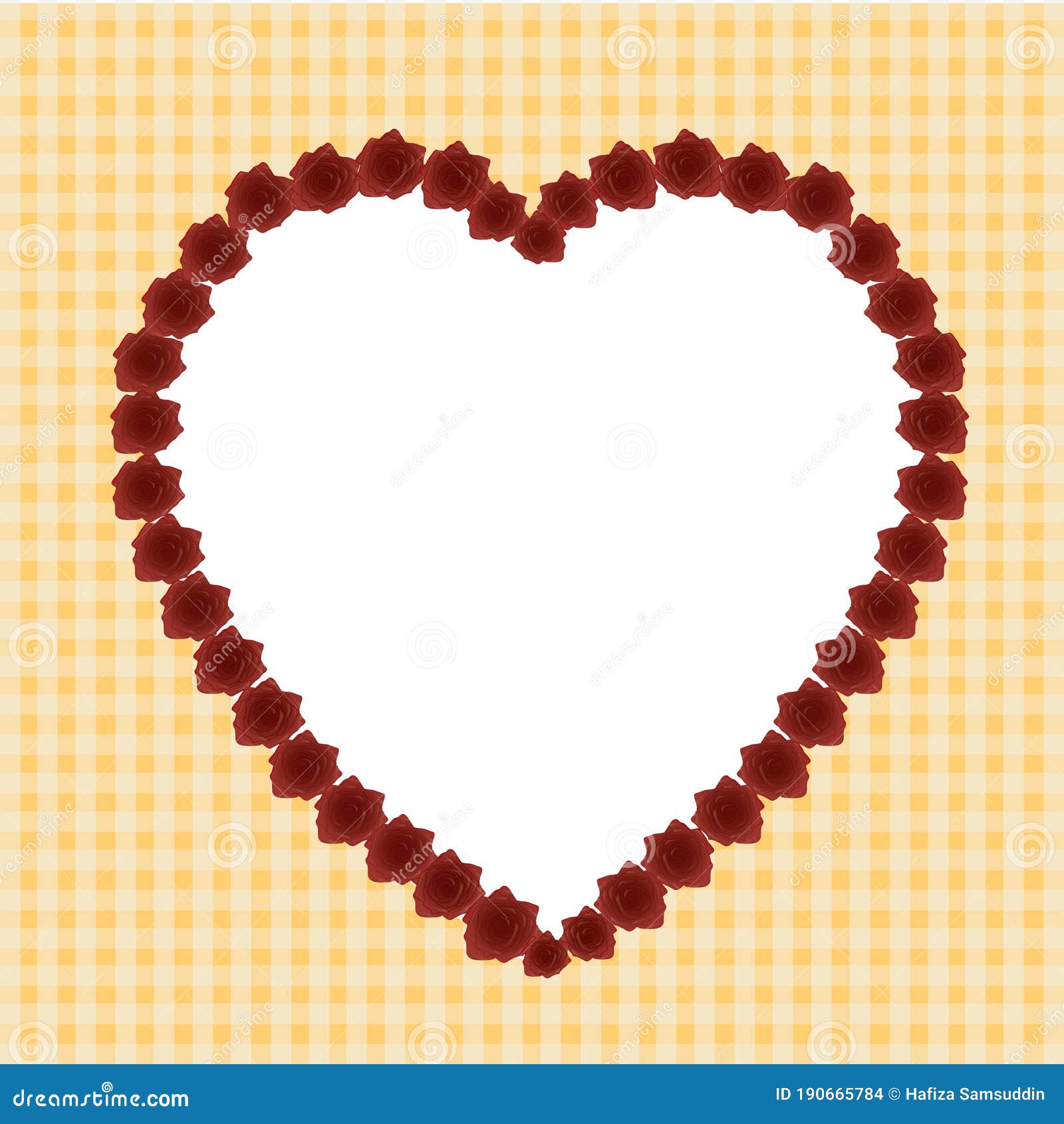 Love Frame. Vector Illustration Decorative Design Stock Vector ...