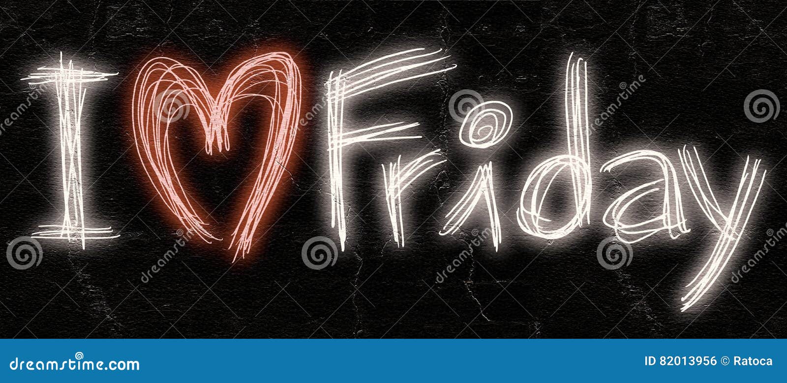 Love friday symbol stock illustration. Illustration of office - 82013956