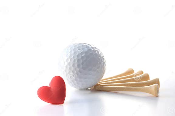 Love Golf stock image. Image of romantic, shape, romance - 22850363