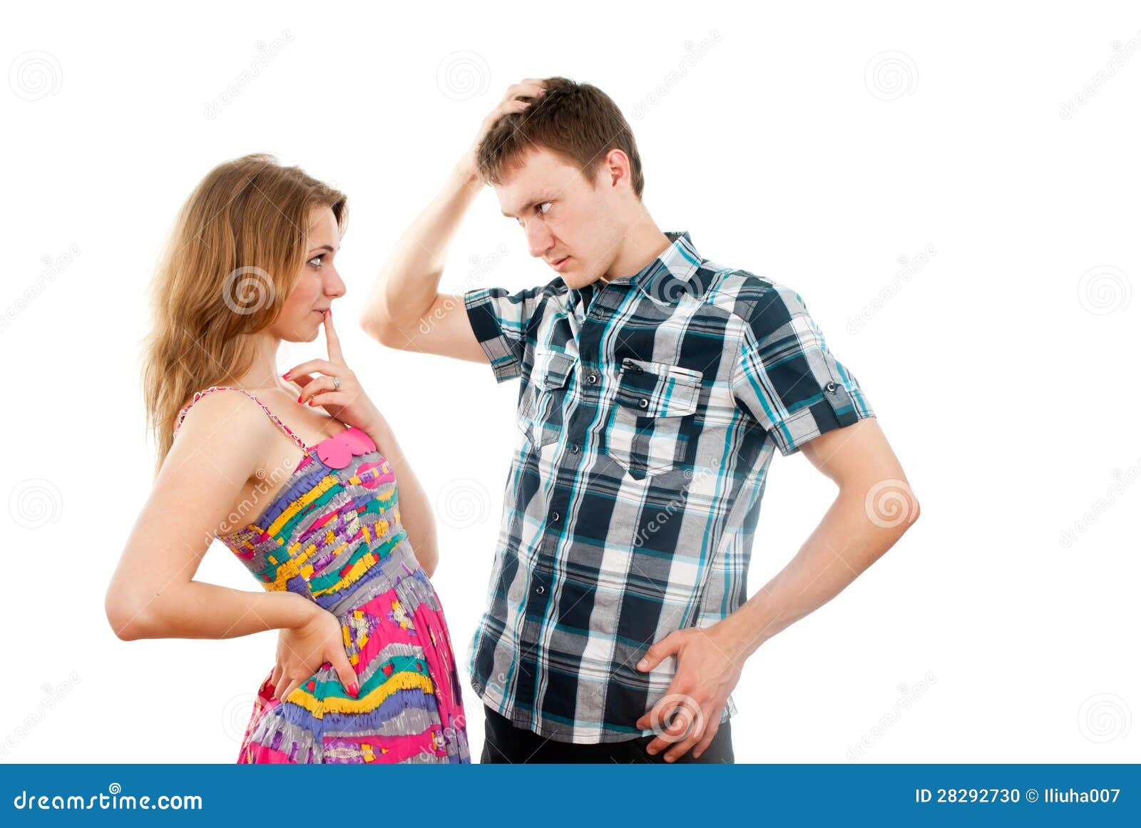 Love guy and girl flirt stock photo. Image of boyfriend - 28292730