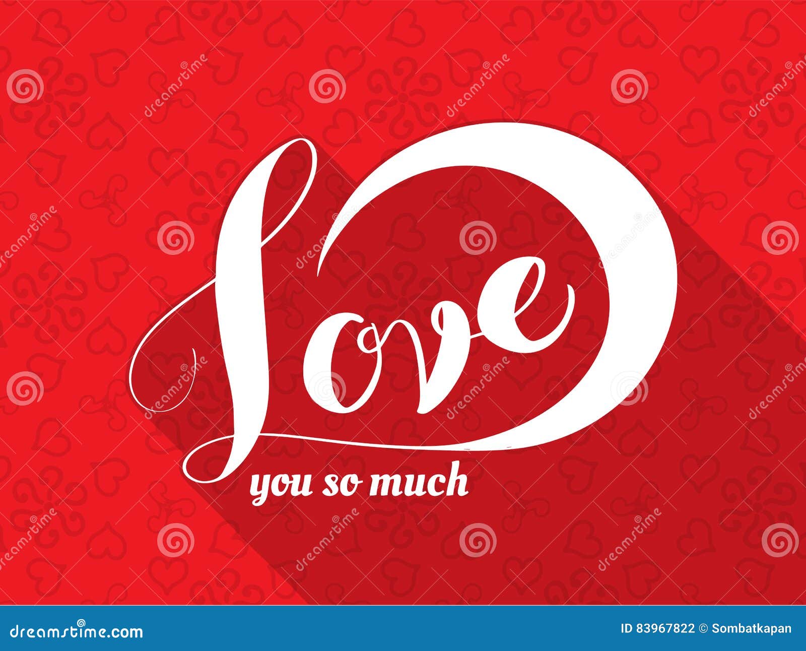 Love hand lettering stock vector. Illustration of swash - 83967822