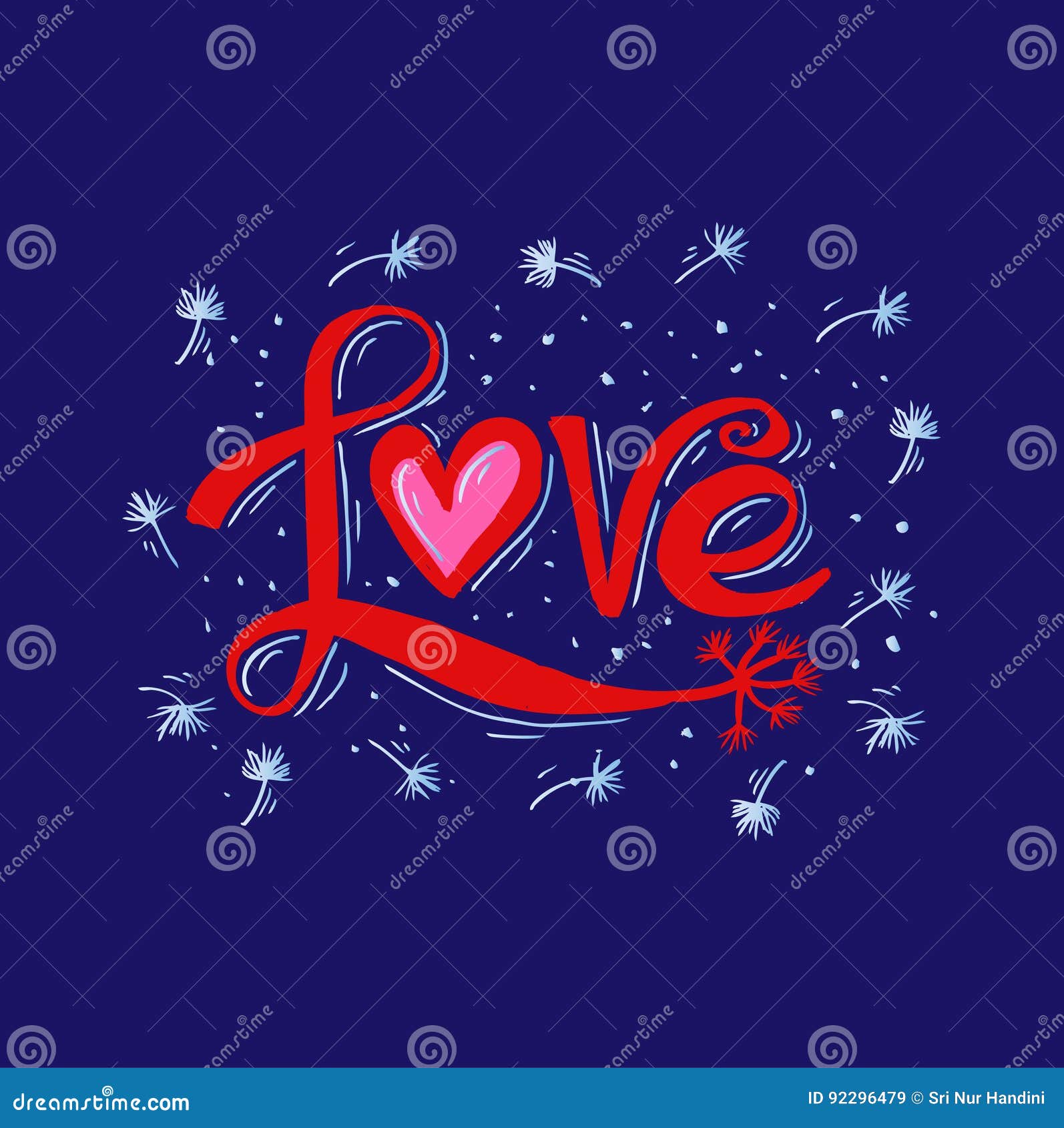 Love hand lettering stock illustration. Illustration of inscription ...