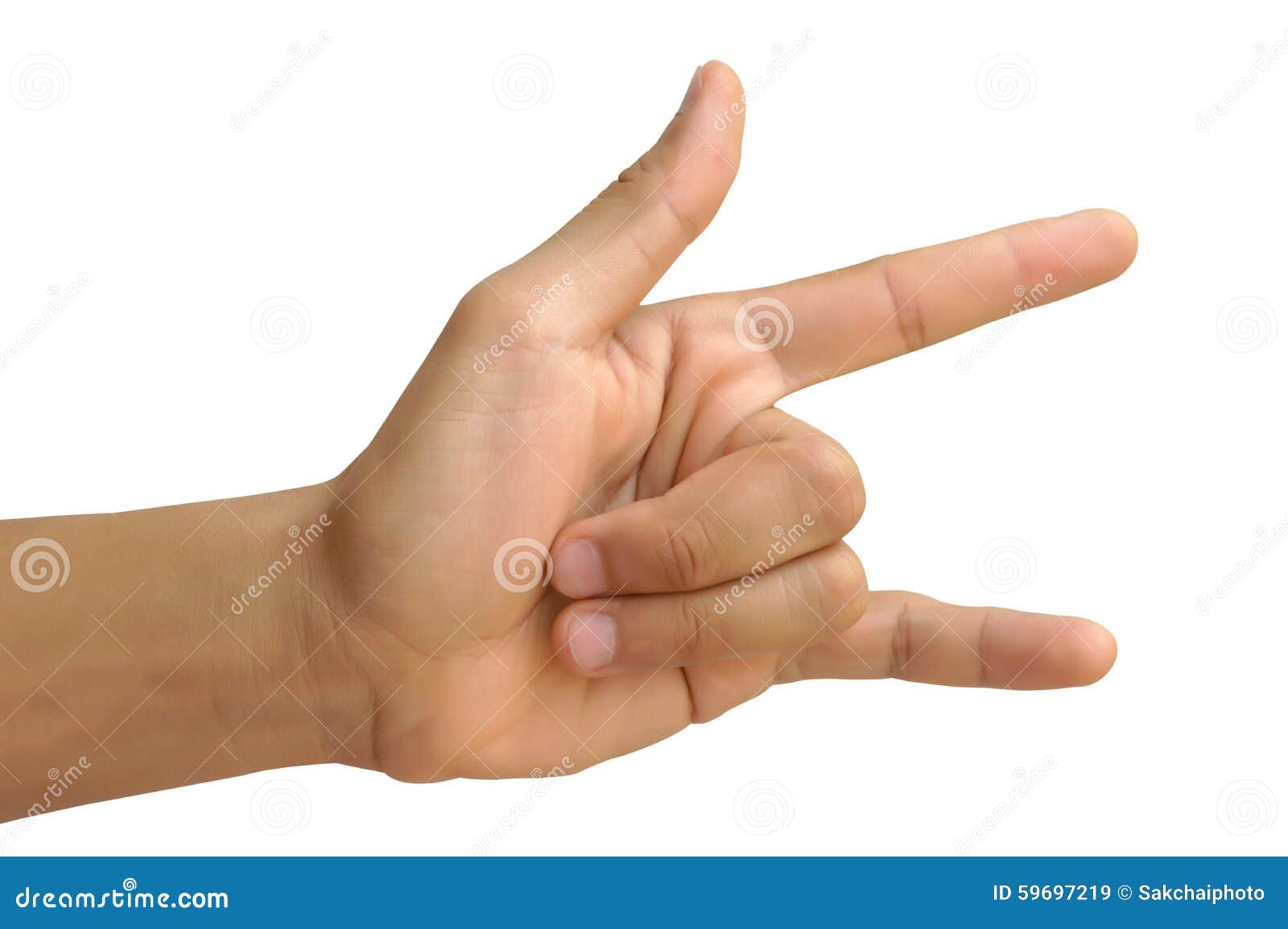 Love Hand Sign Isolated on White Stock Image - Image of male, ideas ...