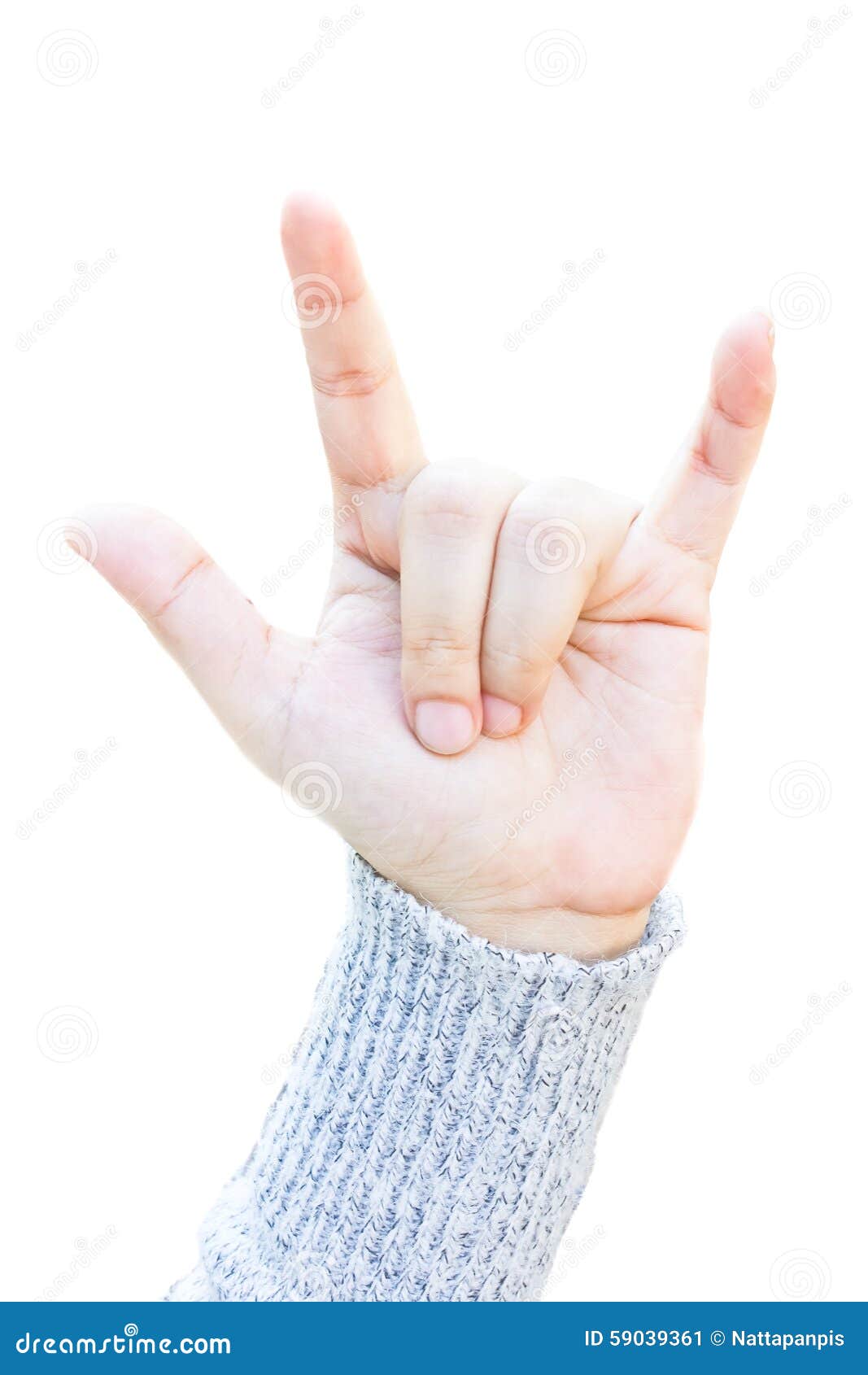 Love hand symbol stock image. Image of isolated, communication - 59039361