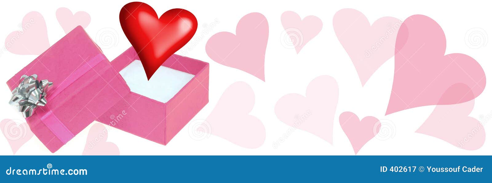Love Header stock illustration. Illustration of present - 402617