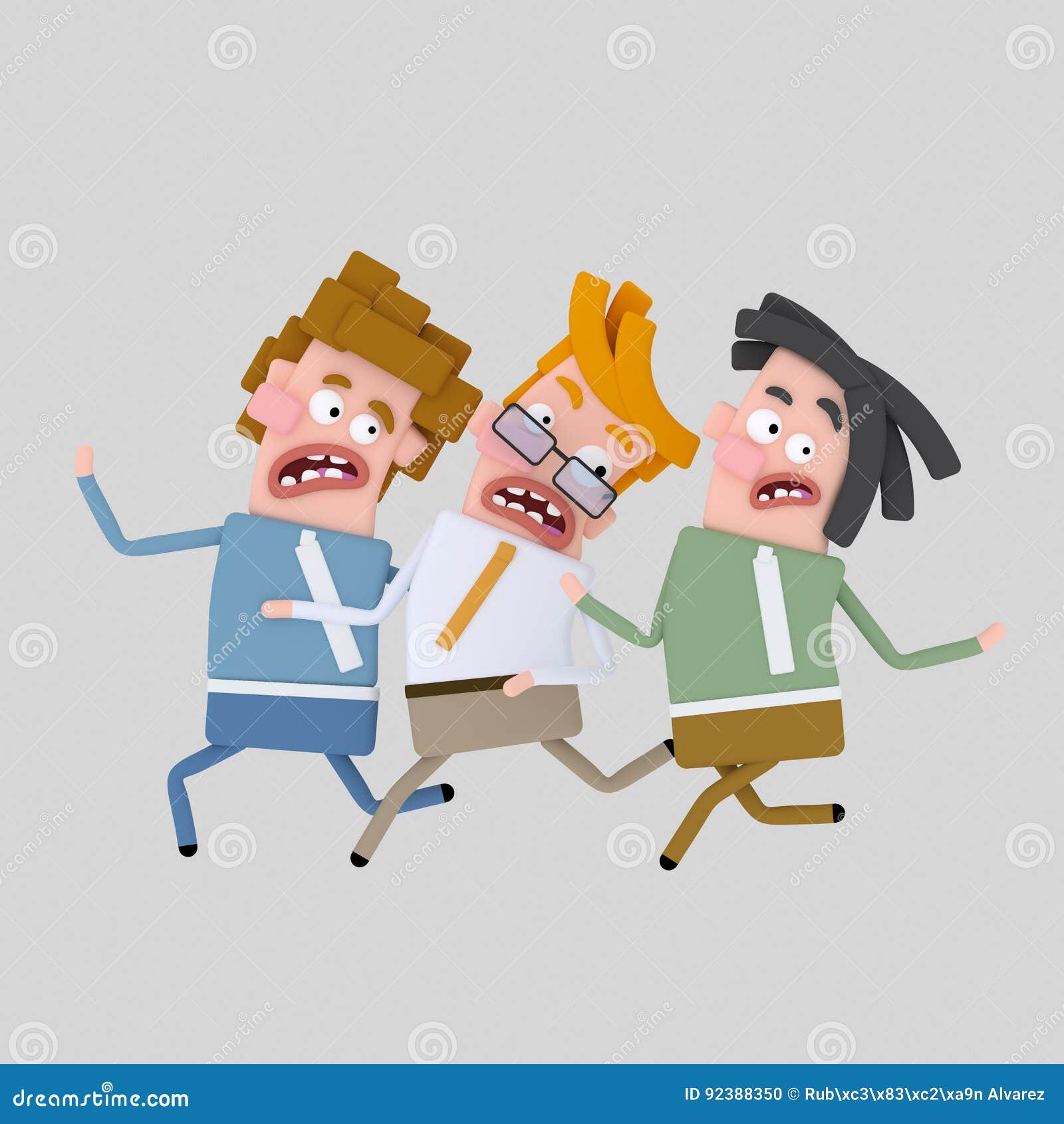 Love heart chasing lovers stock illustration. Illustration of heart ...