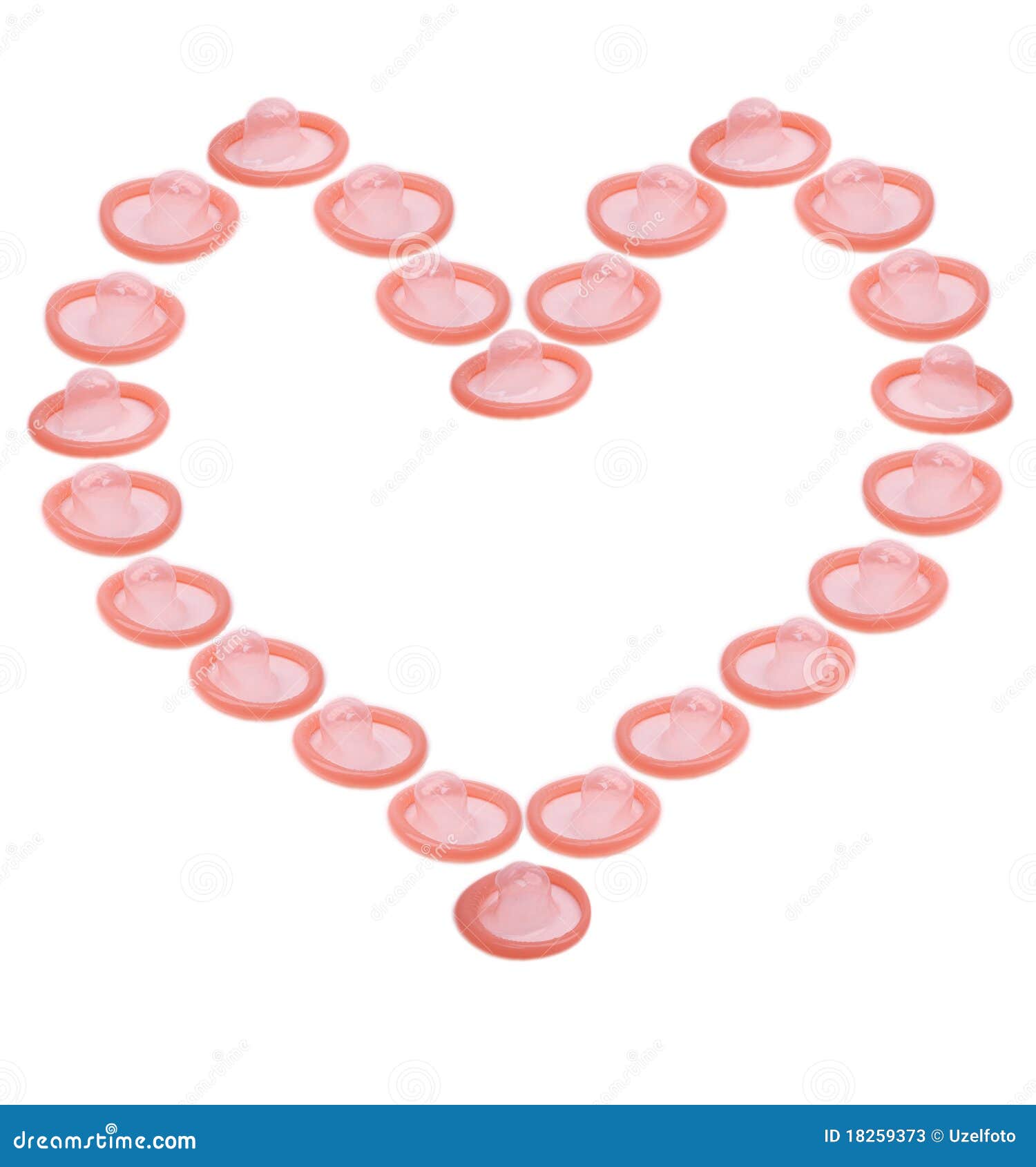 Love heart of condoms stock image. Image of pink, women - 18259373