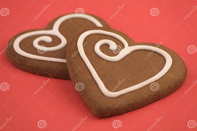 Love heart Cookies stock photo. Image of loving, hearts - 4149196