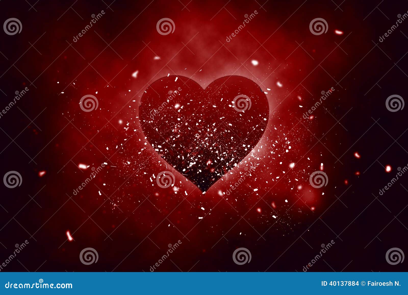 Love heart stock illustration. Illustration of caring - 40137884