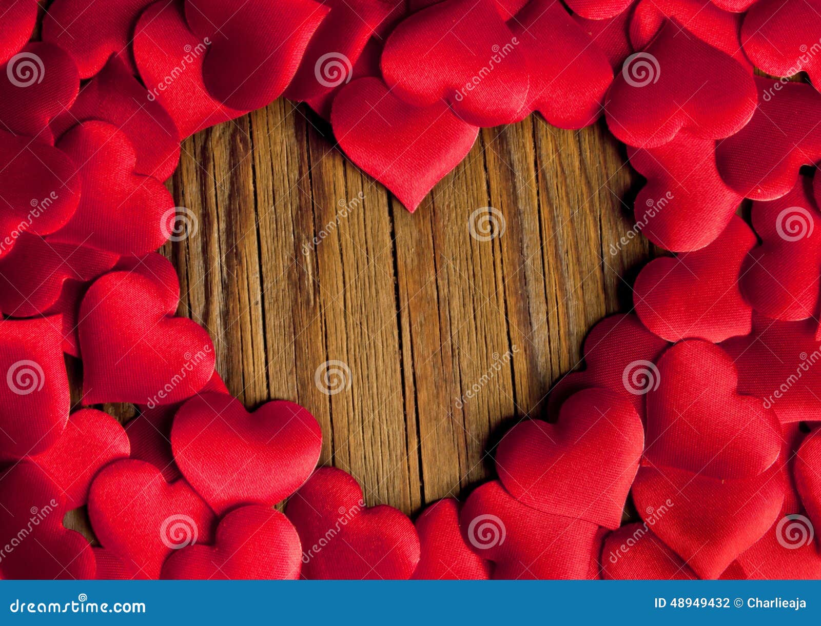 Love heart frame stock photo. Image of wood, love, copyspace - 48949432