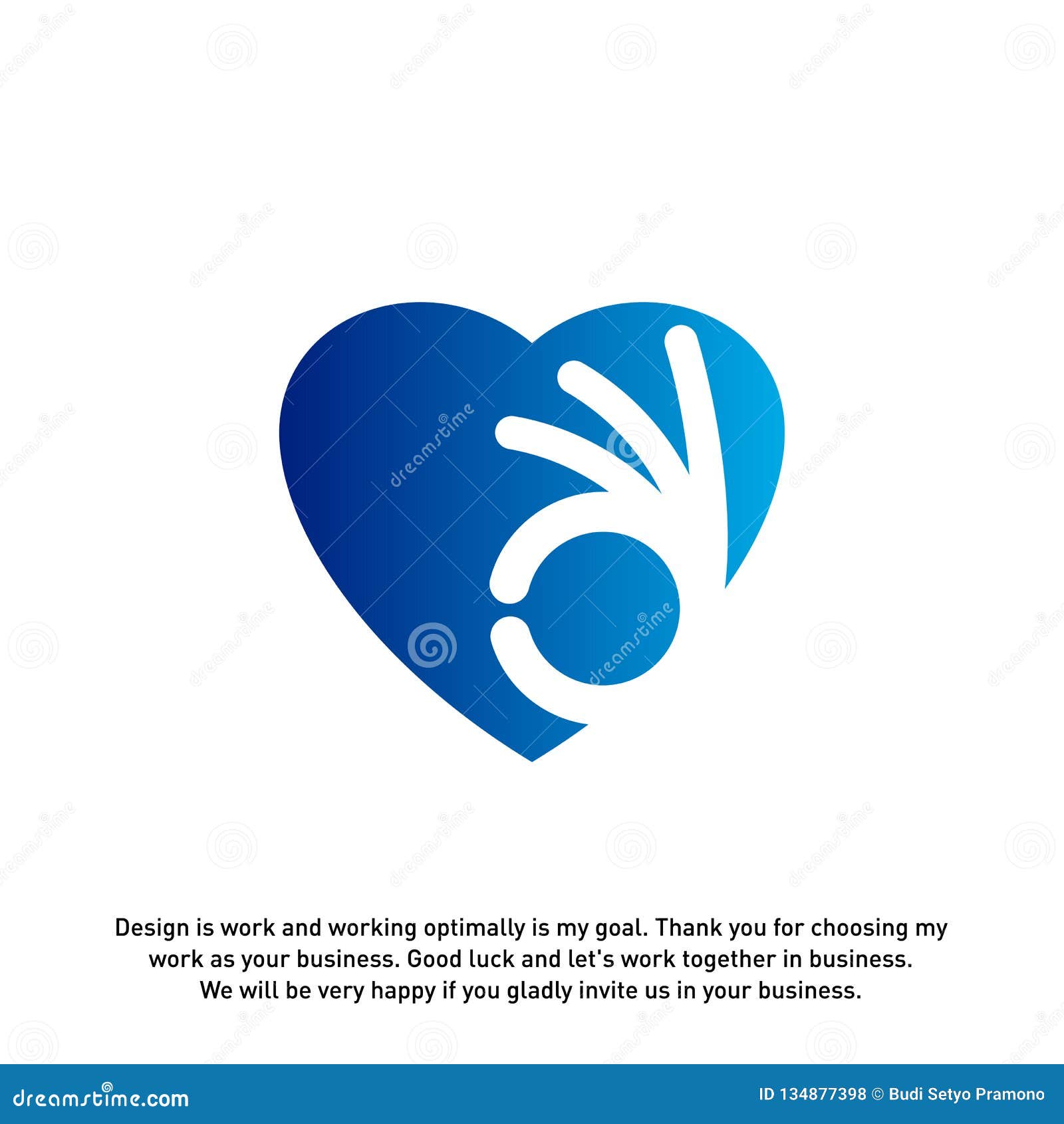 Love Heart Icon, Best Love Logo Concepts, Okay Vector Logo. - Vector ...