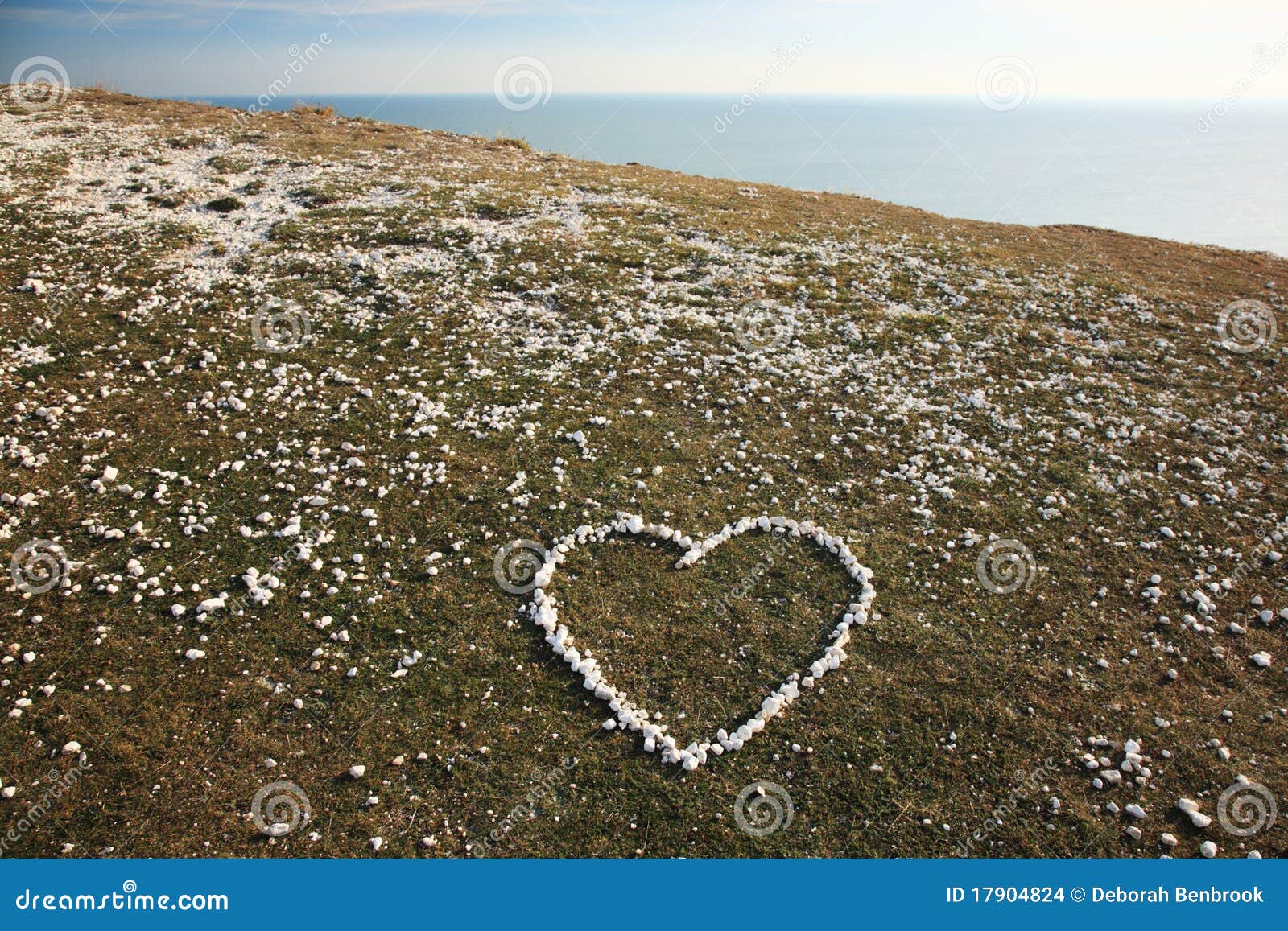 Love Heart Made from Pebbles Stock Photo - Image of love, pebble: 17904824
