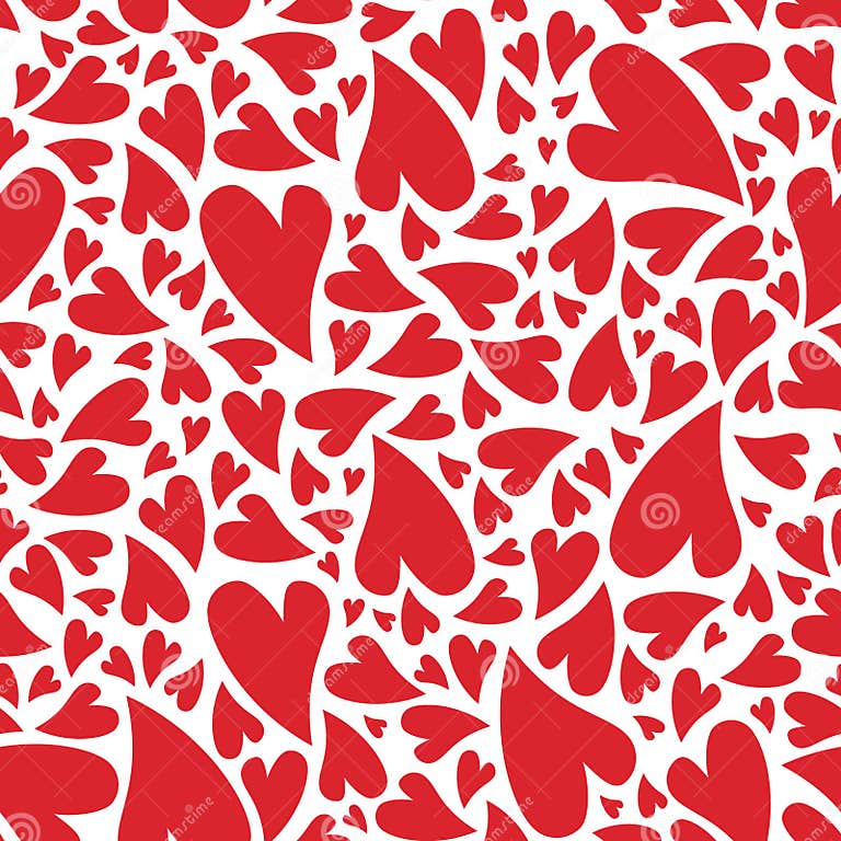 Love heart pattern stock vector. Illustration of love - 12732693