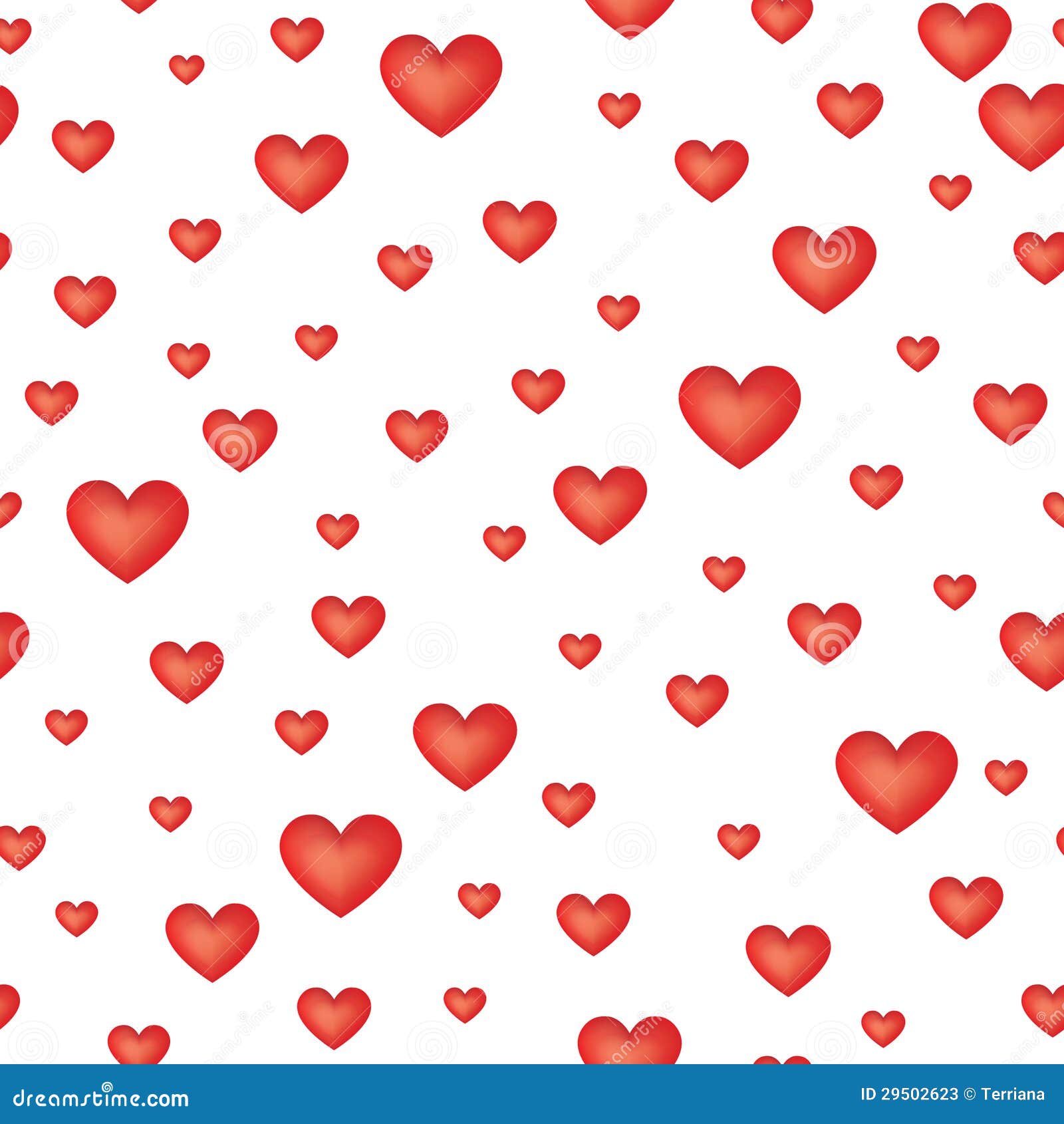 Love Heart Seamless Pattern Stock Vector - Illustration of beauty ...