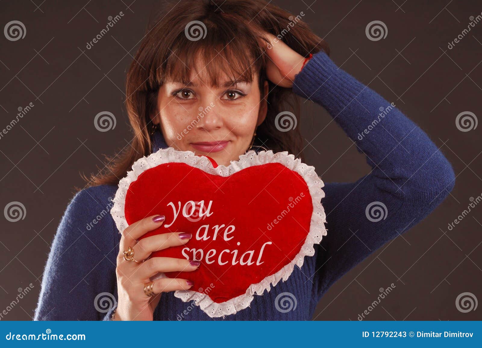 Love Heart Woman stock image. Image of adult, beautiful - 12792243