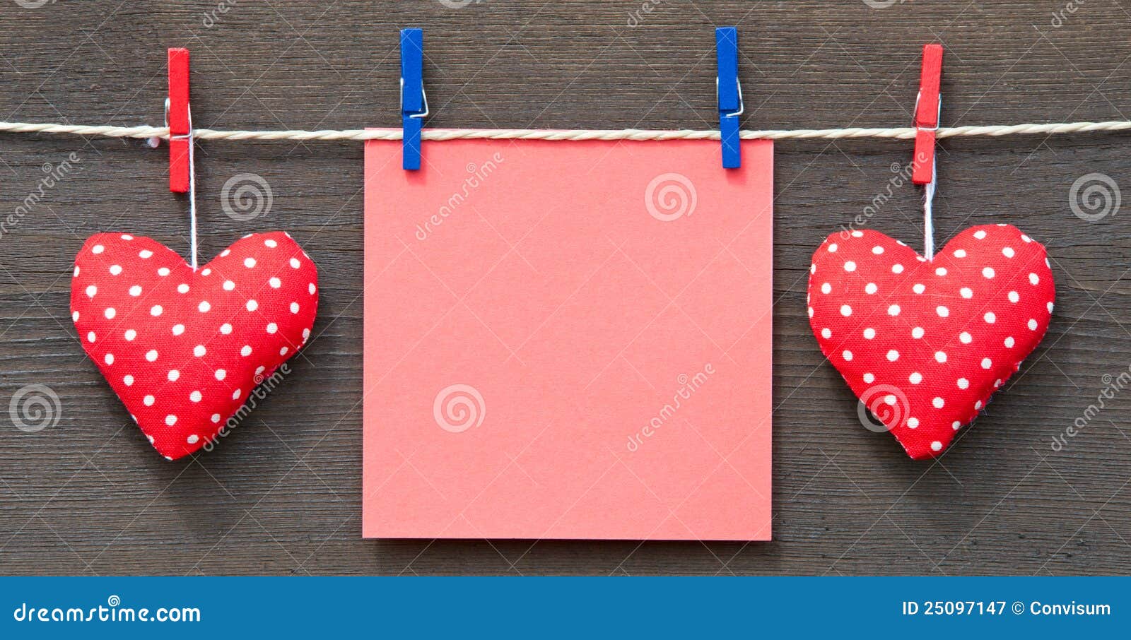 Love Hearts and Blank Paper Stock Image - Image of details, empty: 25097147