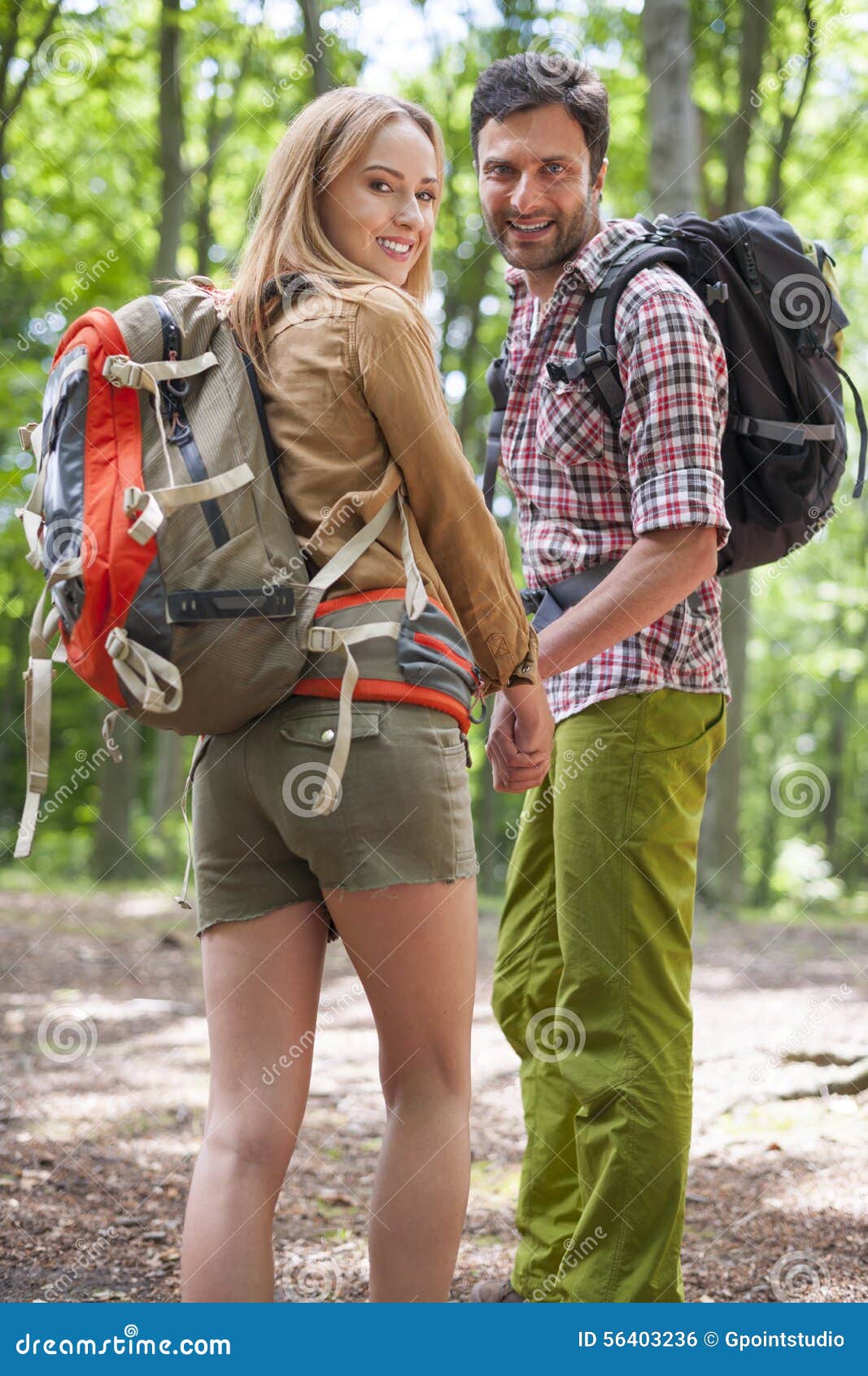 They love hiking stock photo. Image of enjoyment, daylight - 56403236