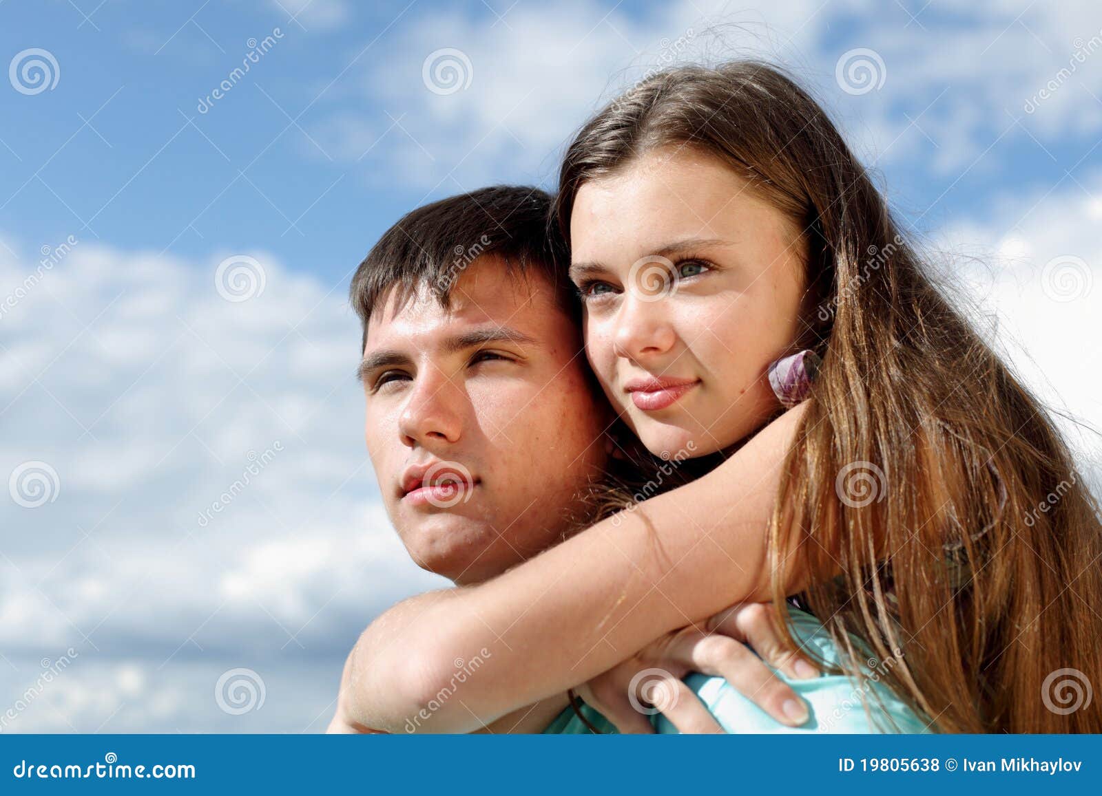 Love hug stock photo. Image of smiling, outdoors, freedom - 19805638