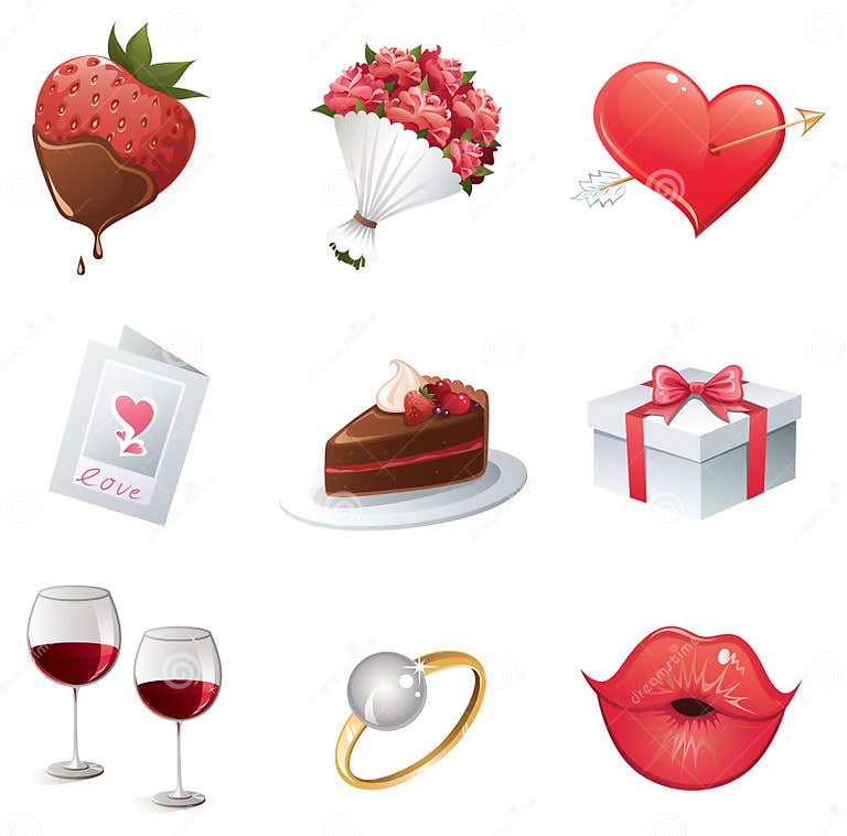 Love icon stock vector. Illustration of bouquet, beautiful - 8216183