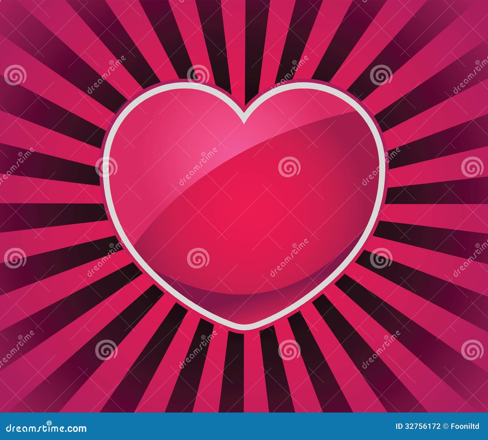 Love Icon Rays stock vector. Illustration of backgrounds - 32756172