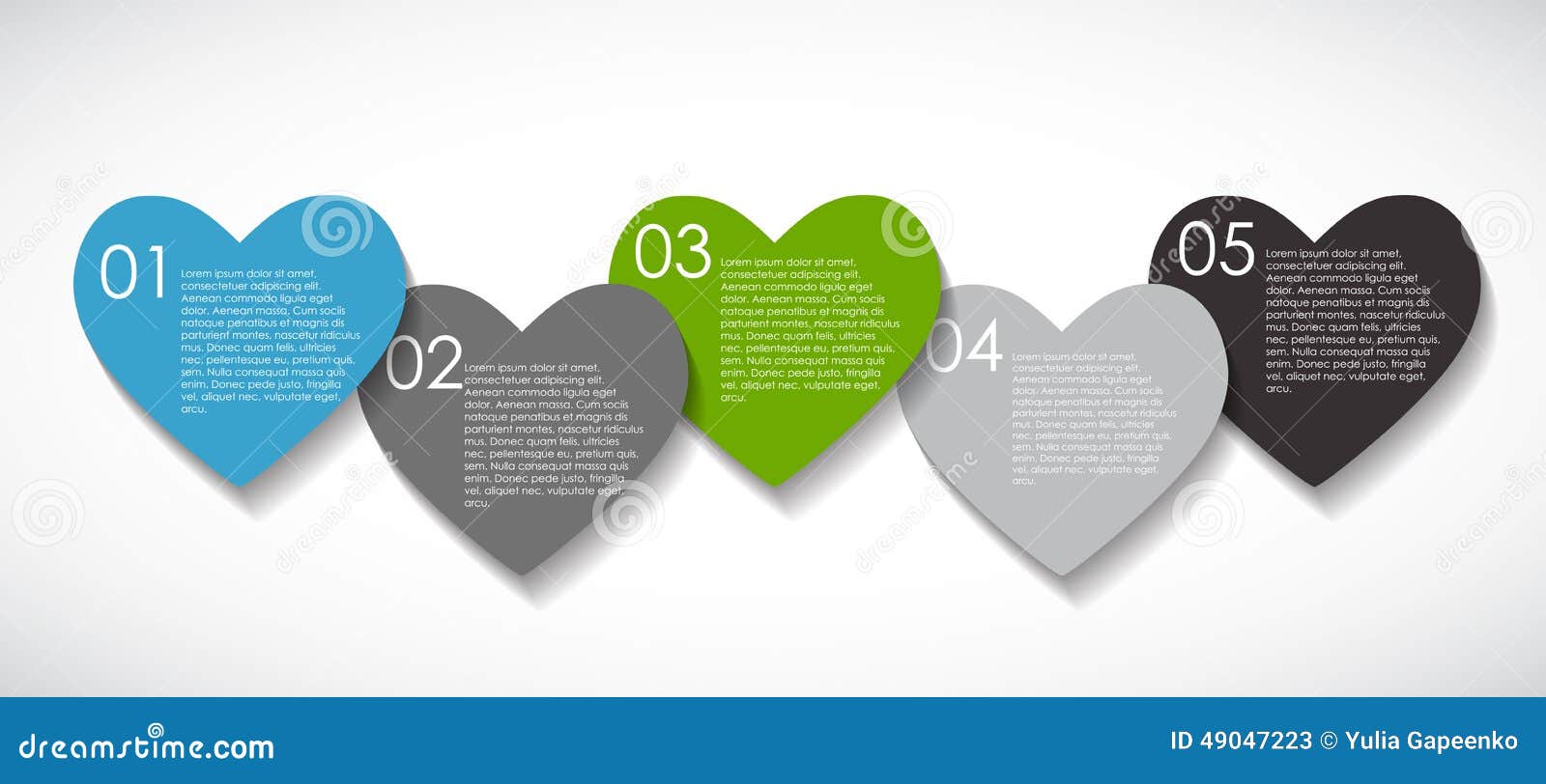 Love Infographic Templates for Business Vector Stock Vector ...