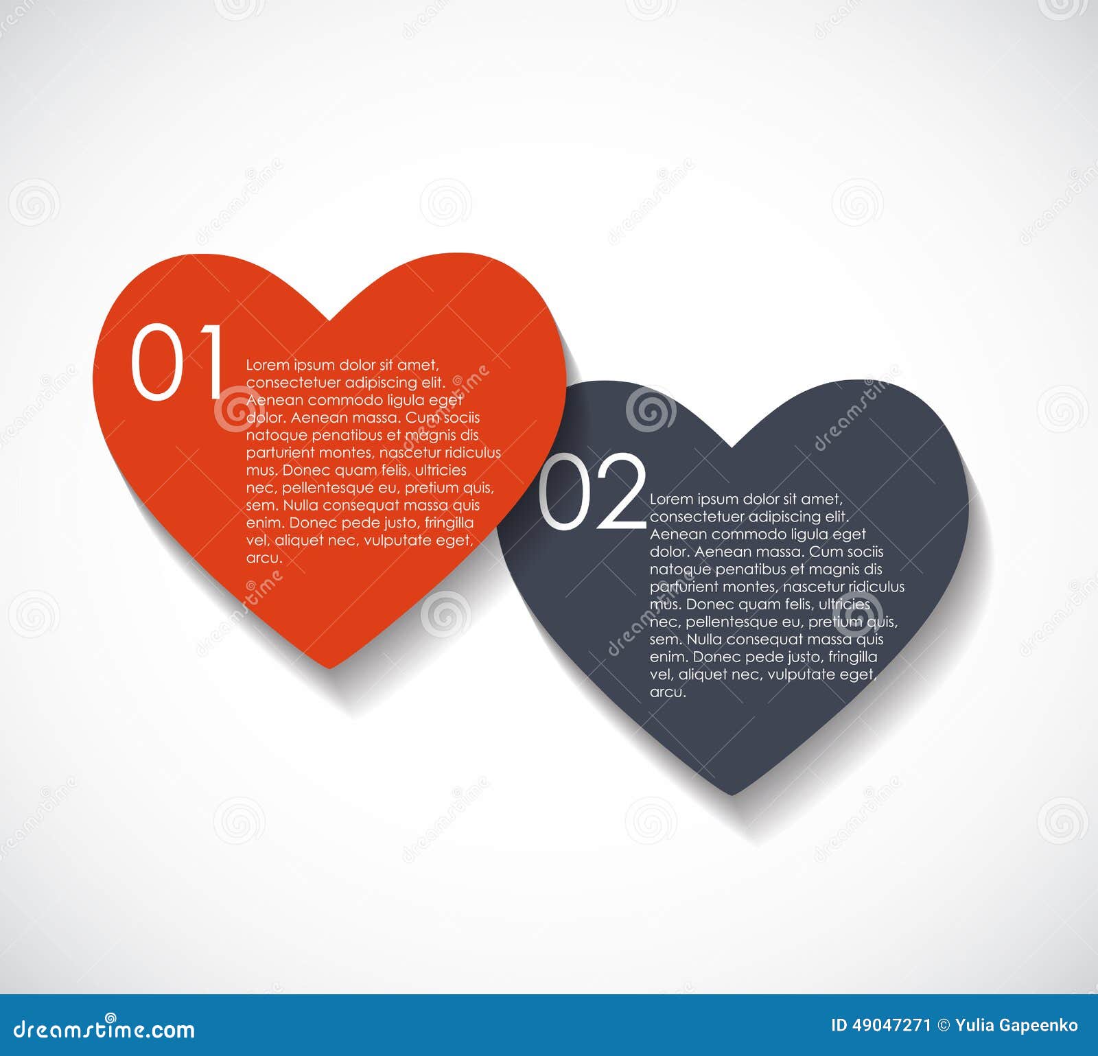 Love Infographic Templates for Business Vector Stock Vector ...