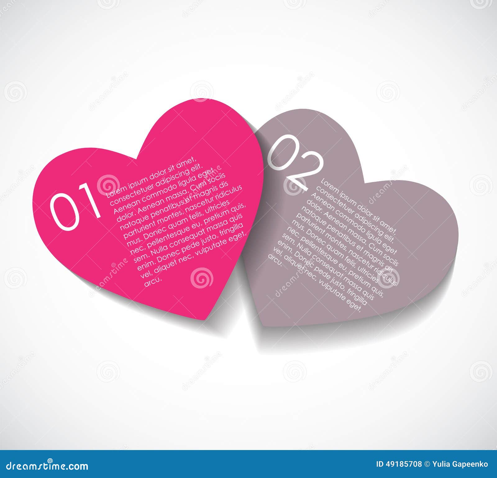 Love Infographic Templates for Business Vector Stock Vector ...