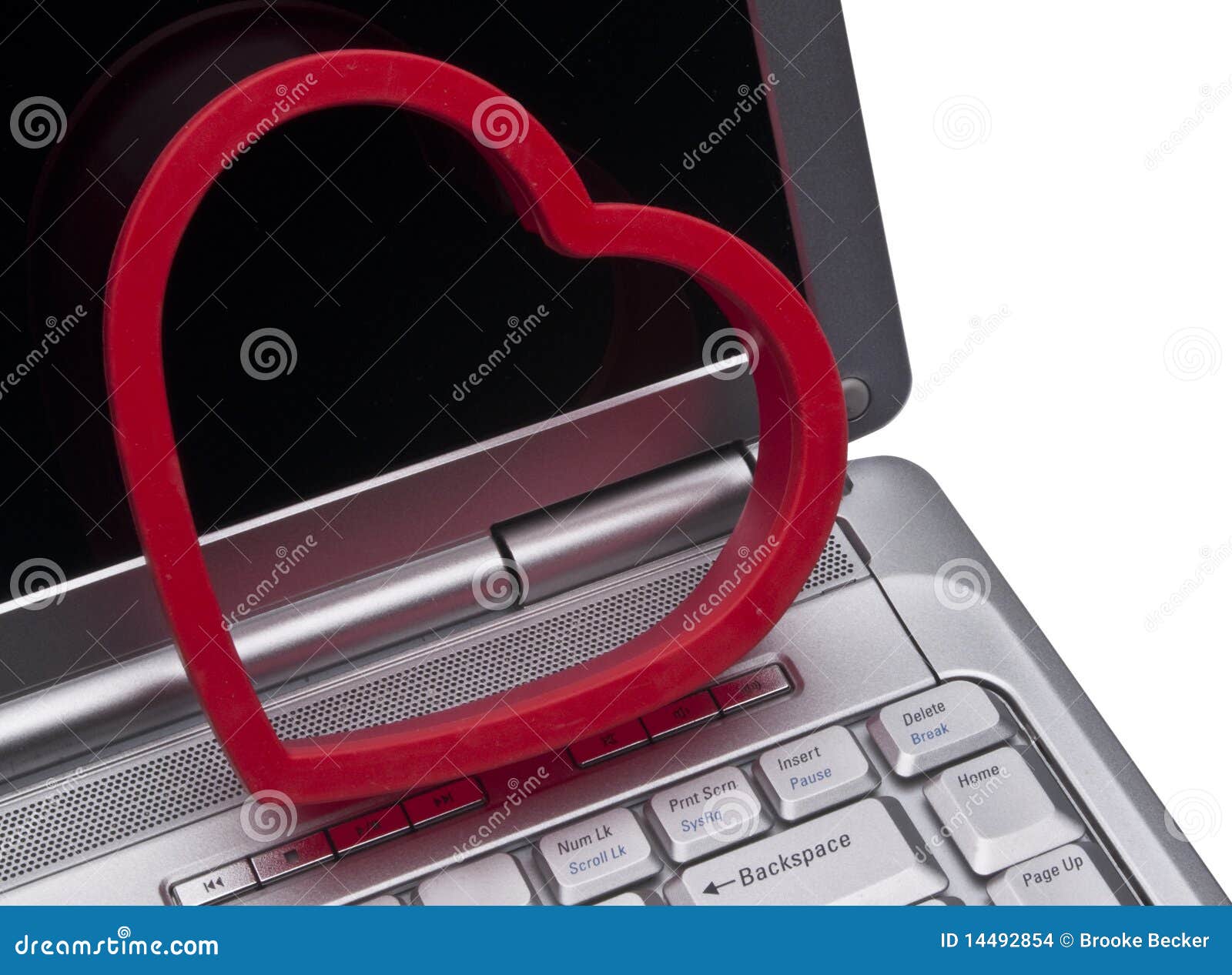 Love on the Internet Concept Stock Photo - Image of heart, love: 14492854