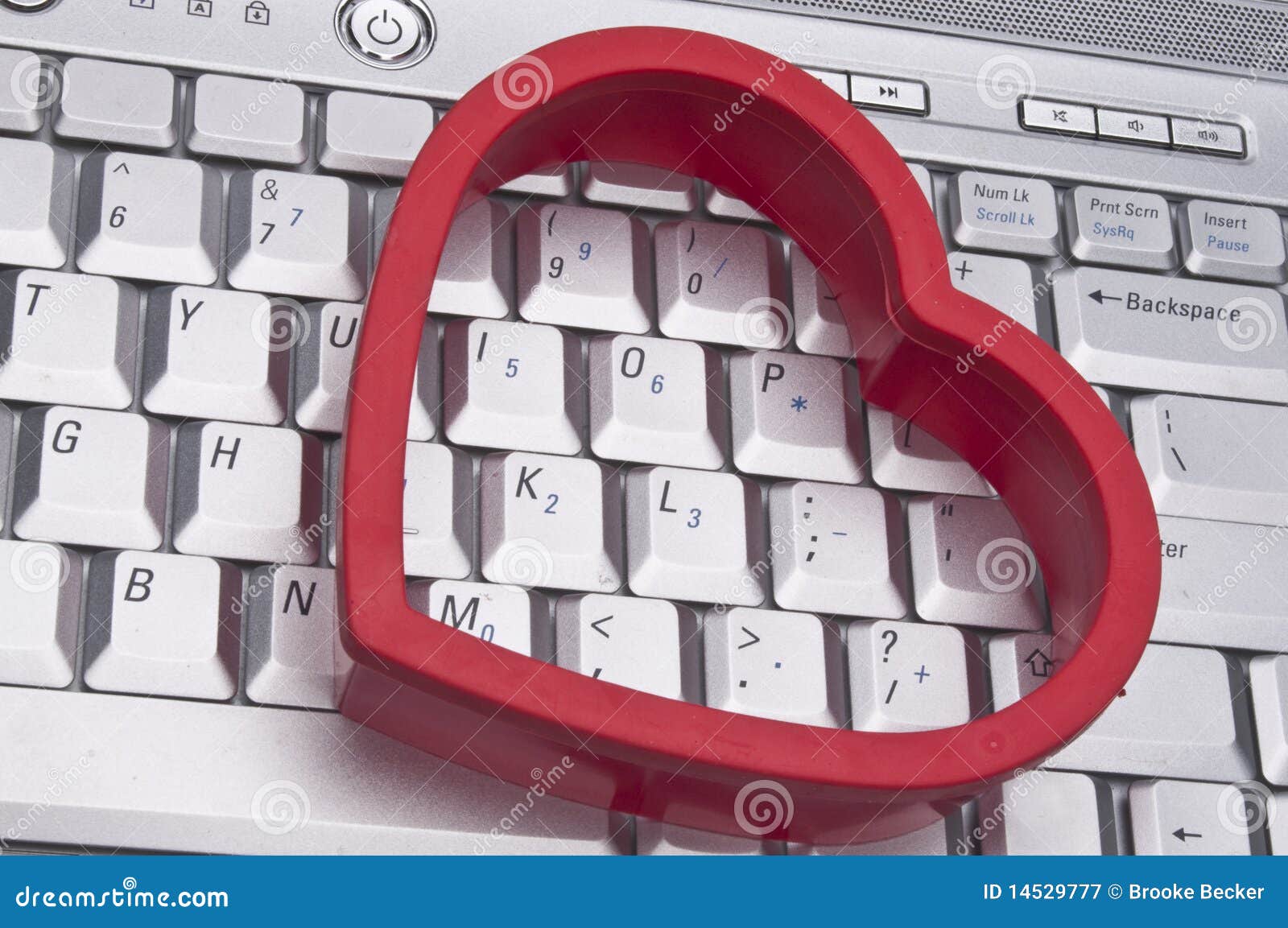 Love on the Internet Concept Stock Image - Image of relationship ...