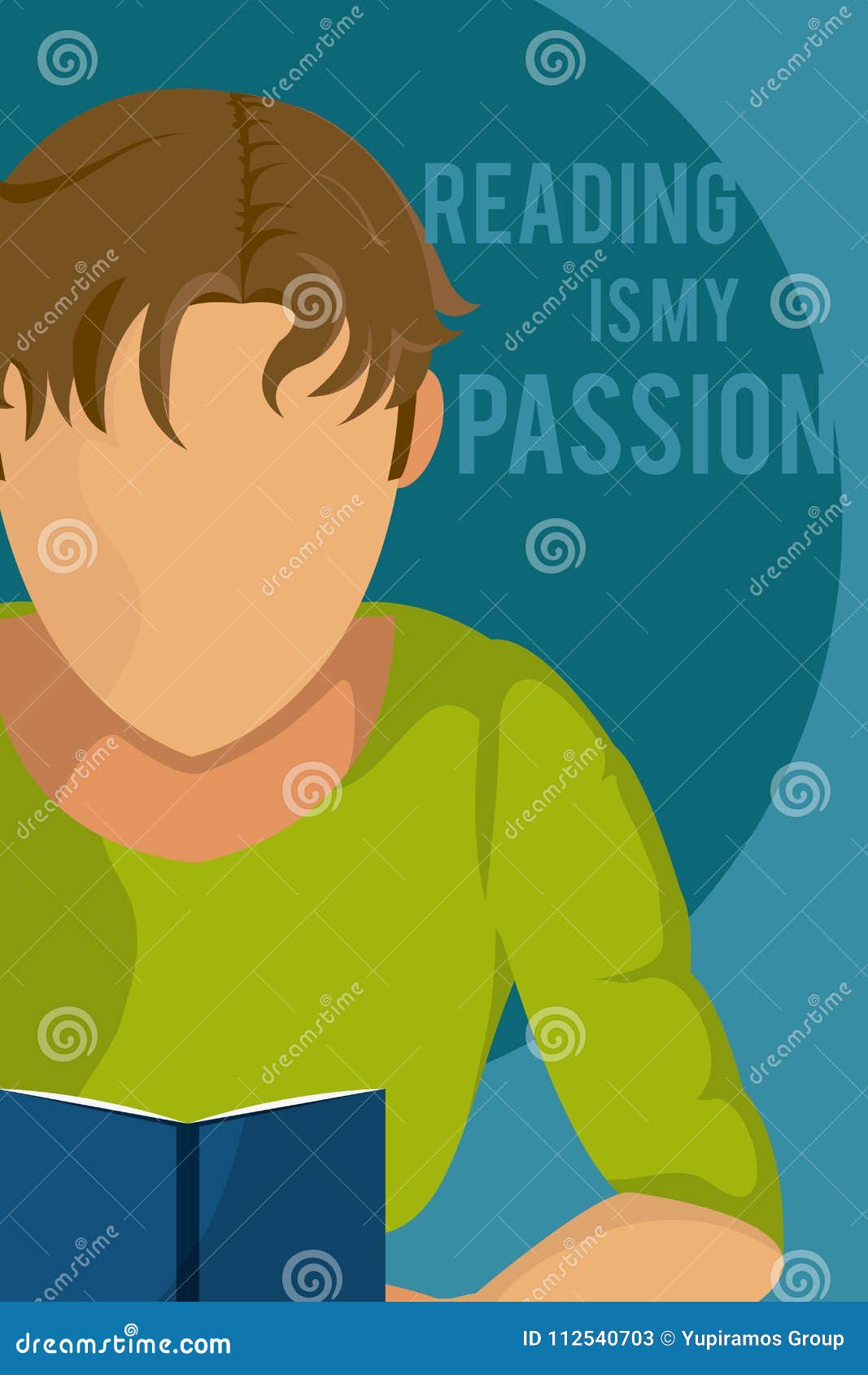 Love Learning Cartoon Design Stock Vector - Illustration of young ...