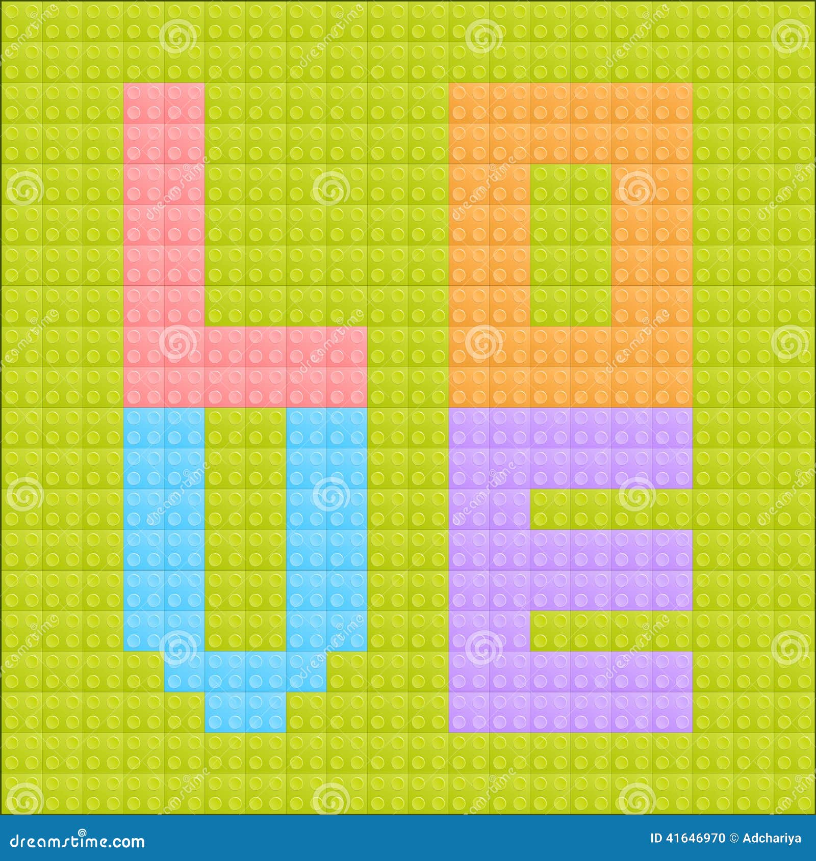 Love Lego Stock Illustrations – 266 Love Lego Stock Illustrations ...