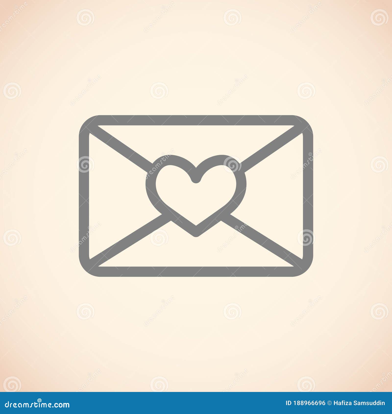 Love Letter. Vector Illustration Decorative Design Stock Vector ...