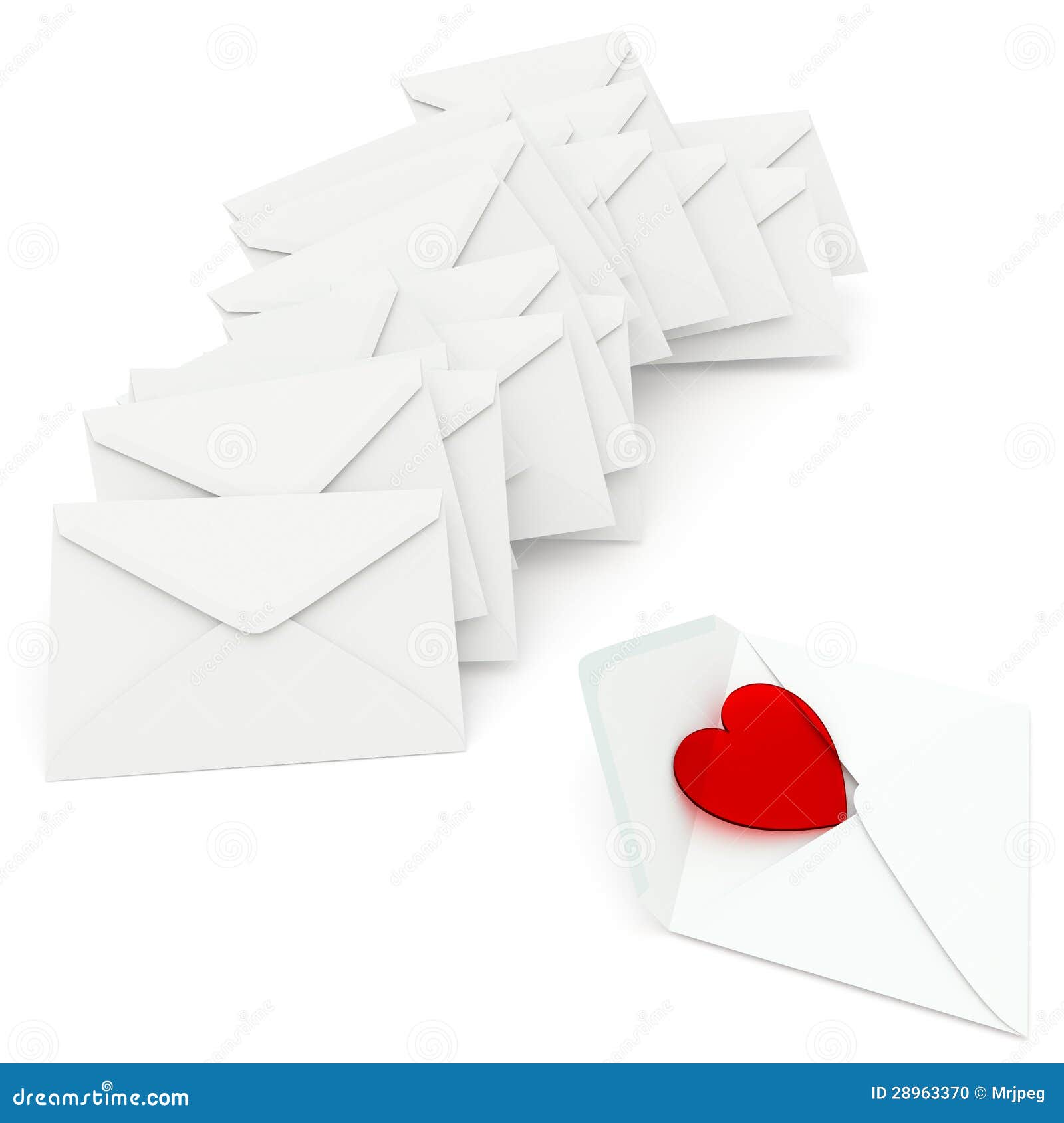 Unsealed Envelope Royalty-Free Stock Image | CartoonDealer.com #27625930