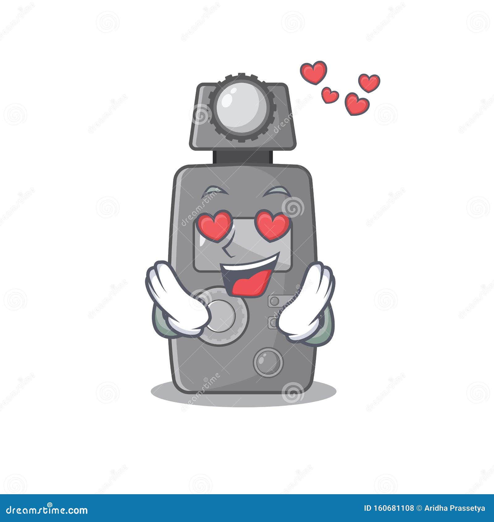 In Love Light Meter on the Cartoon Table Stock Vector - Illustration of ...