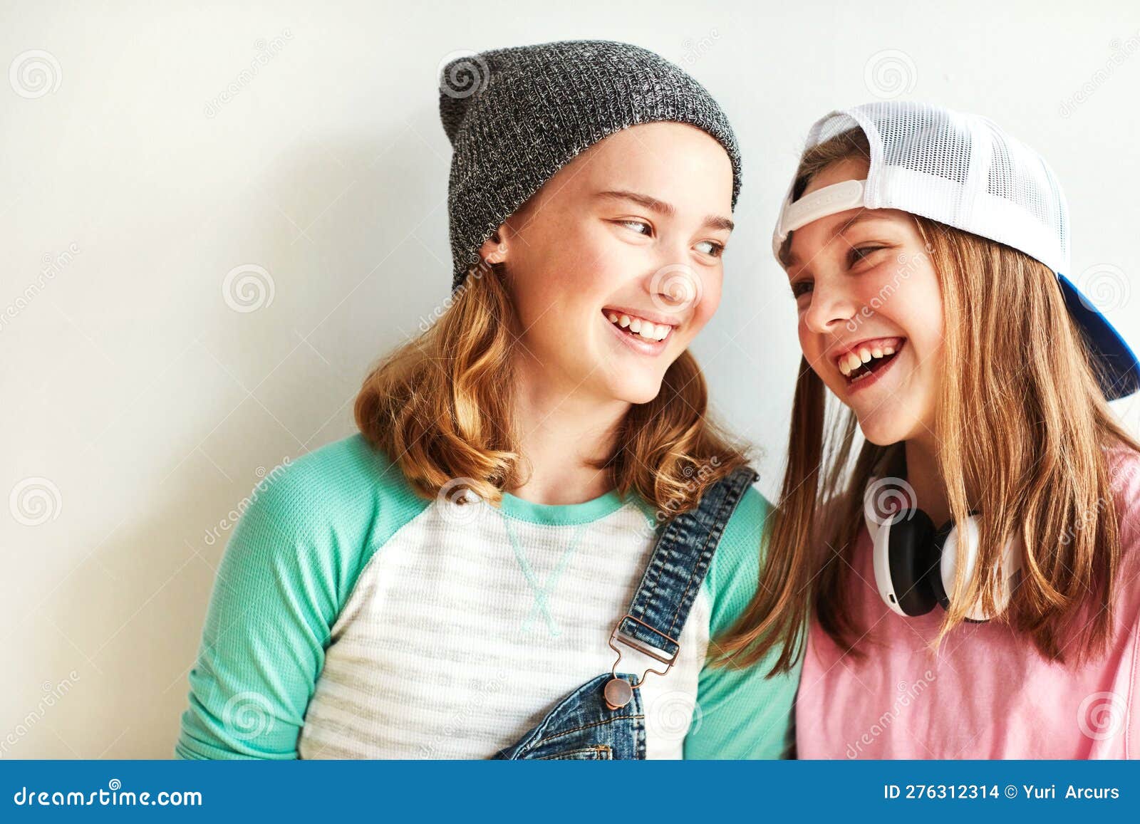 We Love a Little Talk before we Start Dancing. Young Girls in a Dancing ...