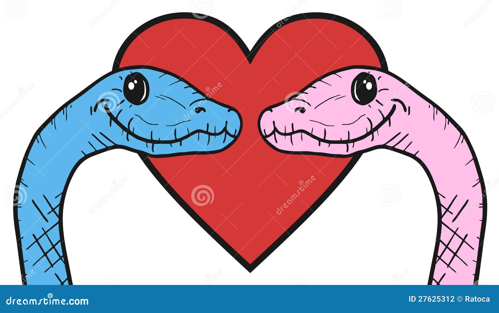 Love lizard stock vector. Illustration of male, label - 27625312