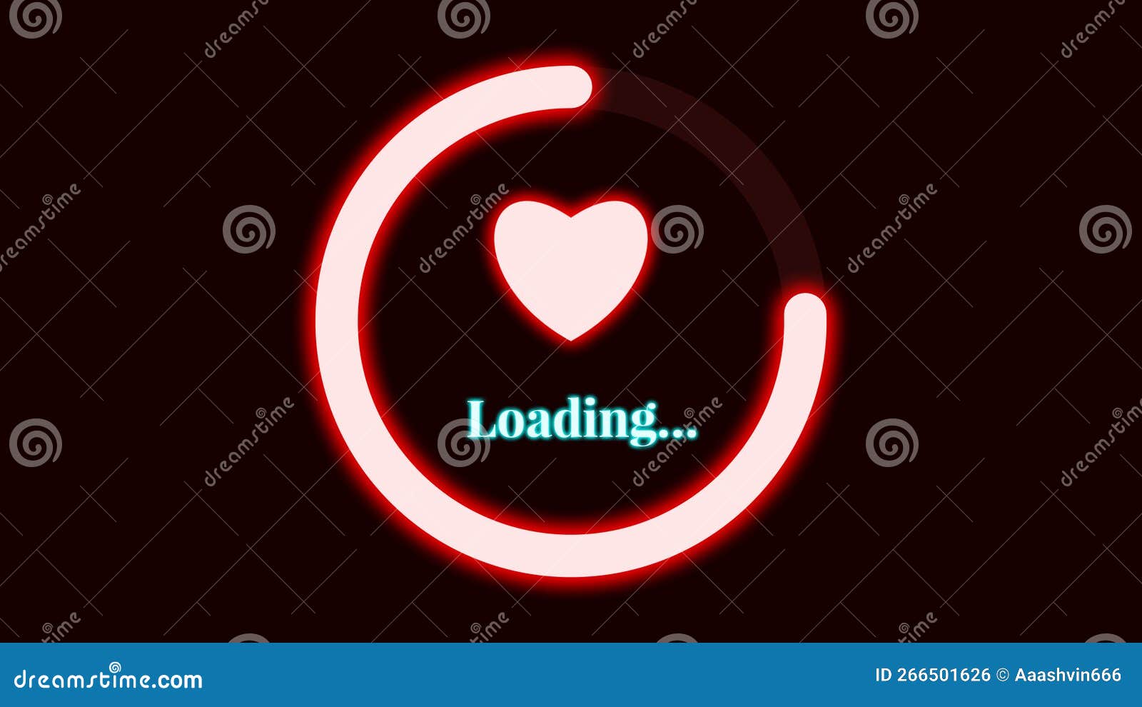 Love is Loading Concept Image Stock Illustration - Illustration of ...