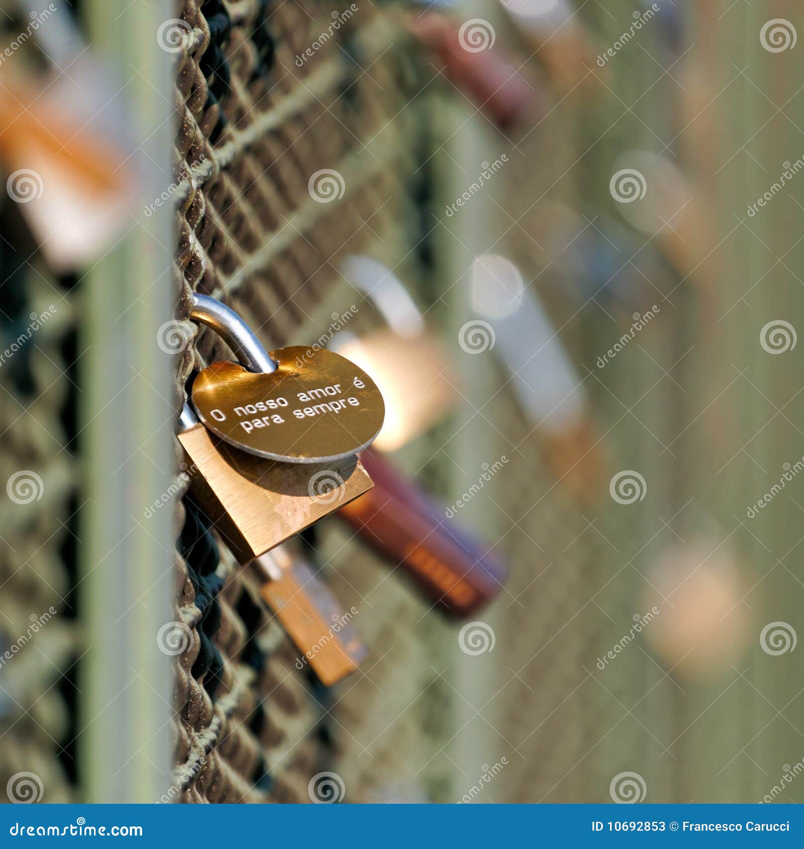 Love lock stock image. Image of safe, feeling, depth - 10692853