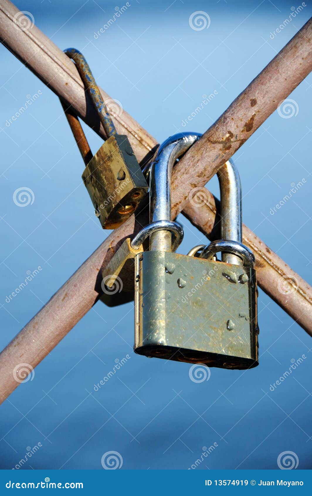 Love locks stock image. Image of padlocks, close, romance - 13574919
