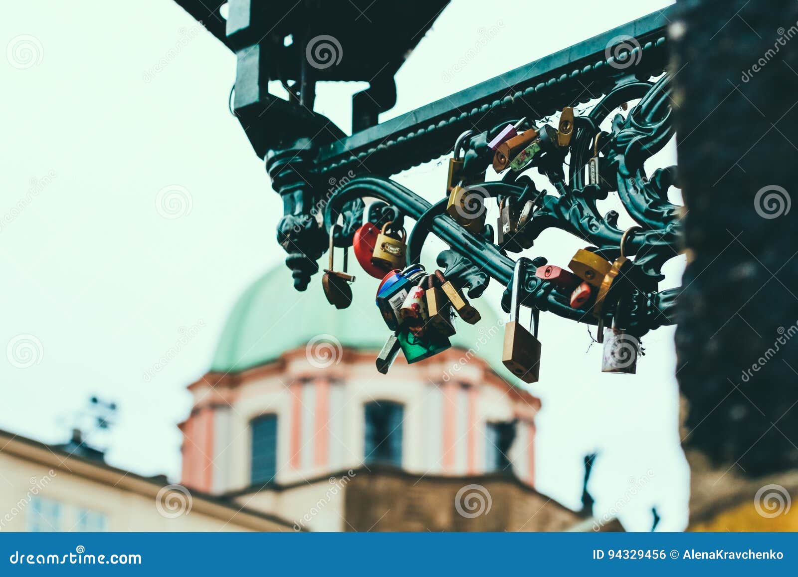 Love Locks on Charles Bridge, Prague Editorial Photo - Image of ...