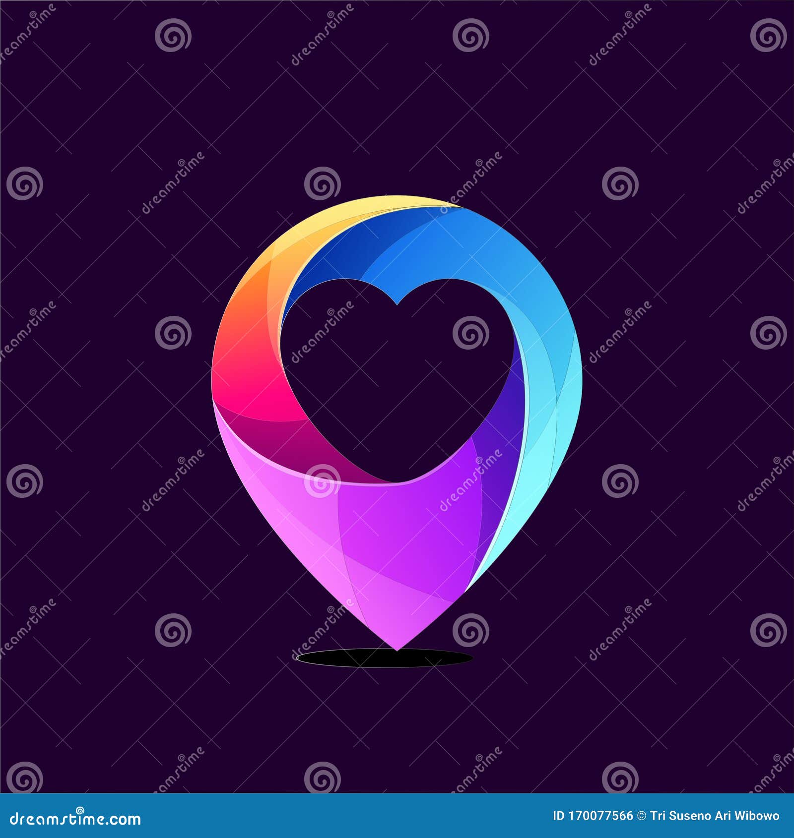 Love Logo Design Vector Illustrations Stock Vector - Illustration of ...