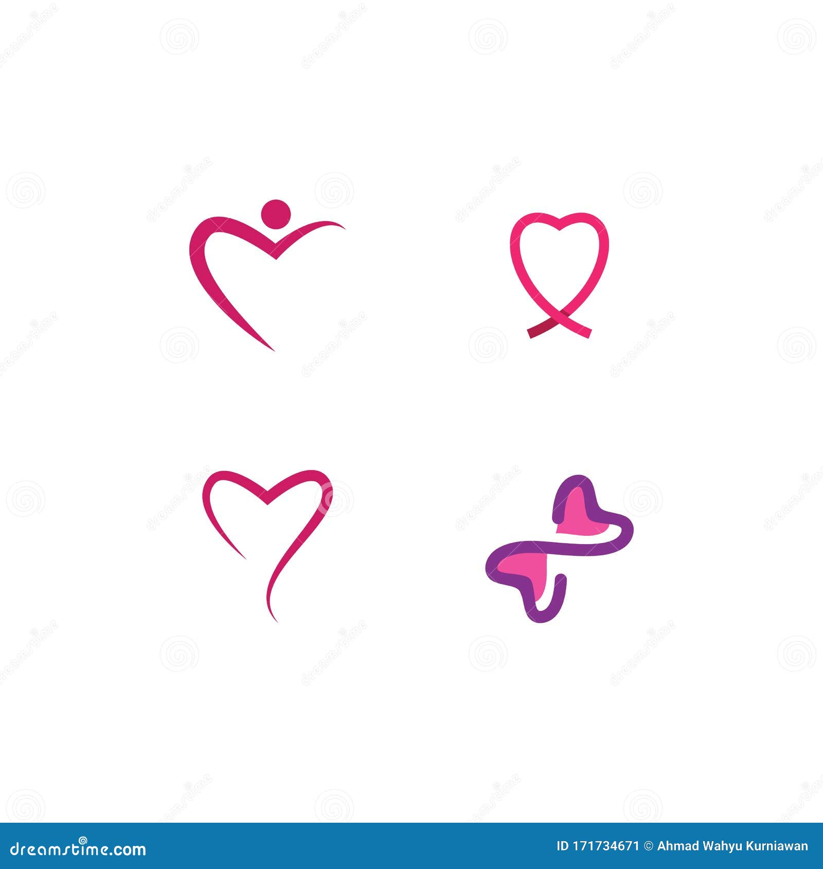 Love Logo Vector stock vector. Illustration of family - 171734671