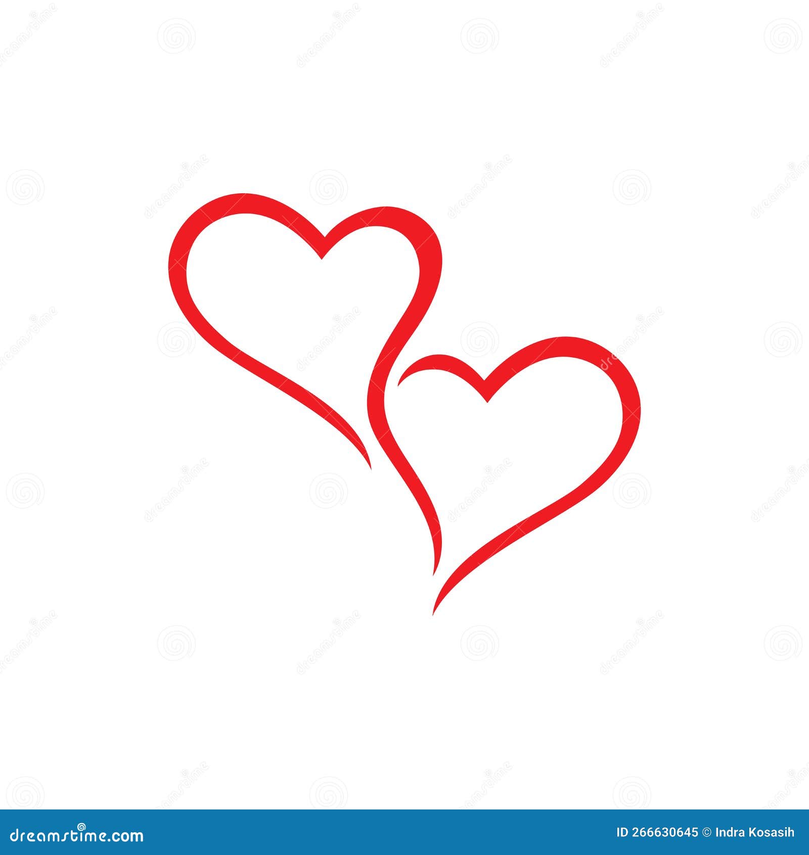 Love Logo Vector Icon Illustration Design Stock Vector - Illustration ...