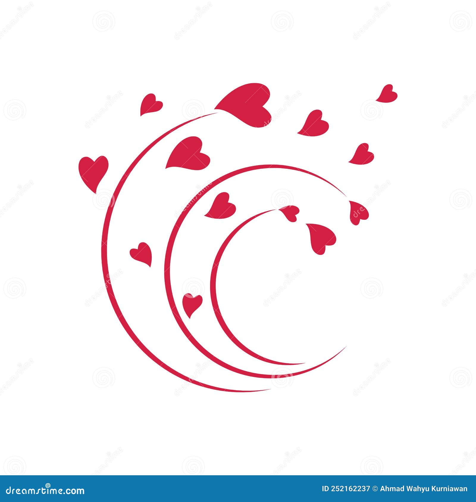 Love Logo Vector Illustration Stock Vector - Illustration of infinity ...