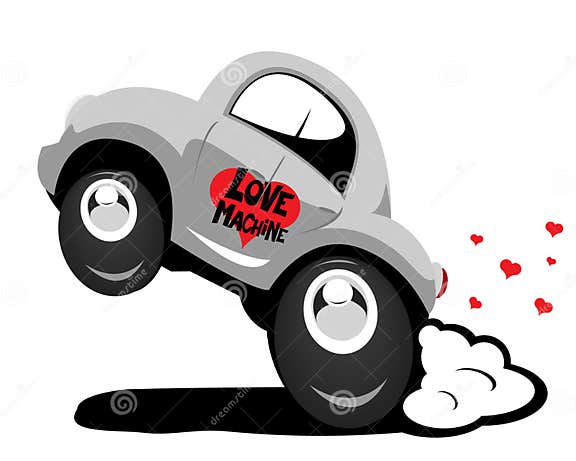 Love machine stock vector. Illustration of sticker, eyelashes - 7996653