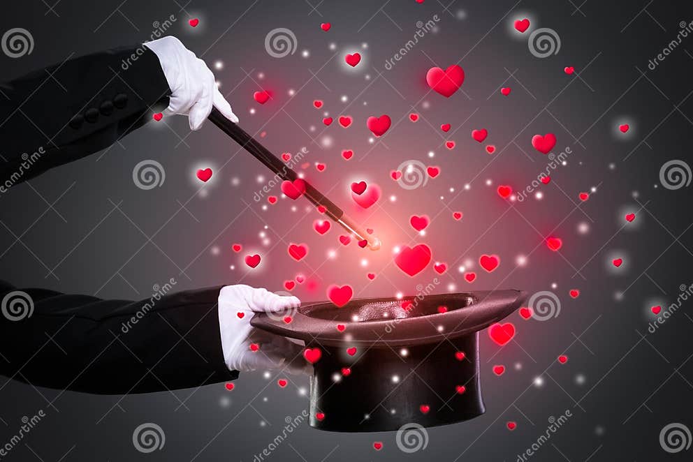 Love magic stock image. Image of birthday, mystery, entertainment ...