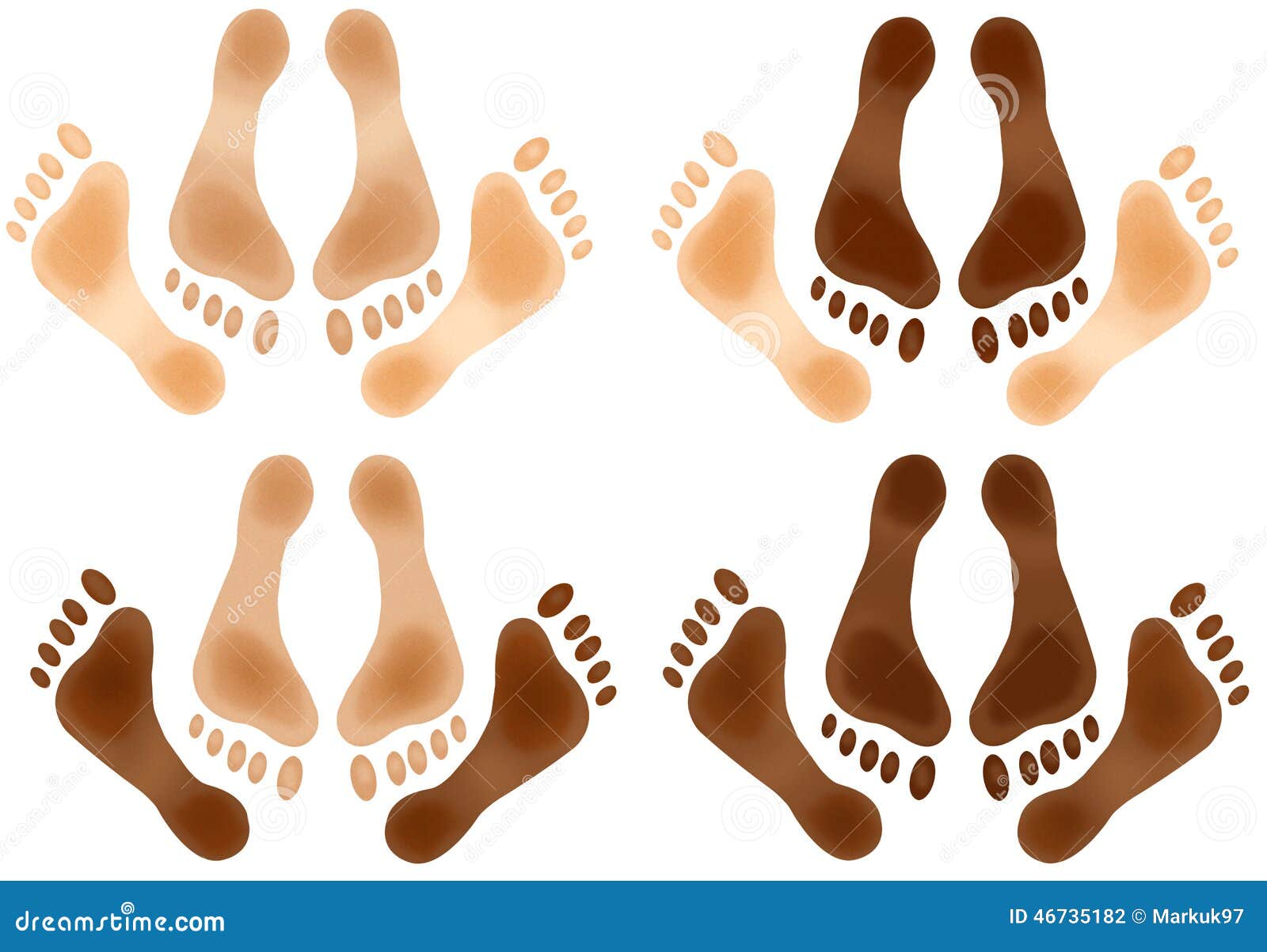 Love Making Feet Mixed Race Stock Photo - Illustration of black, making ...