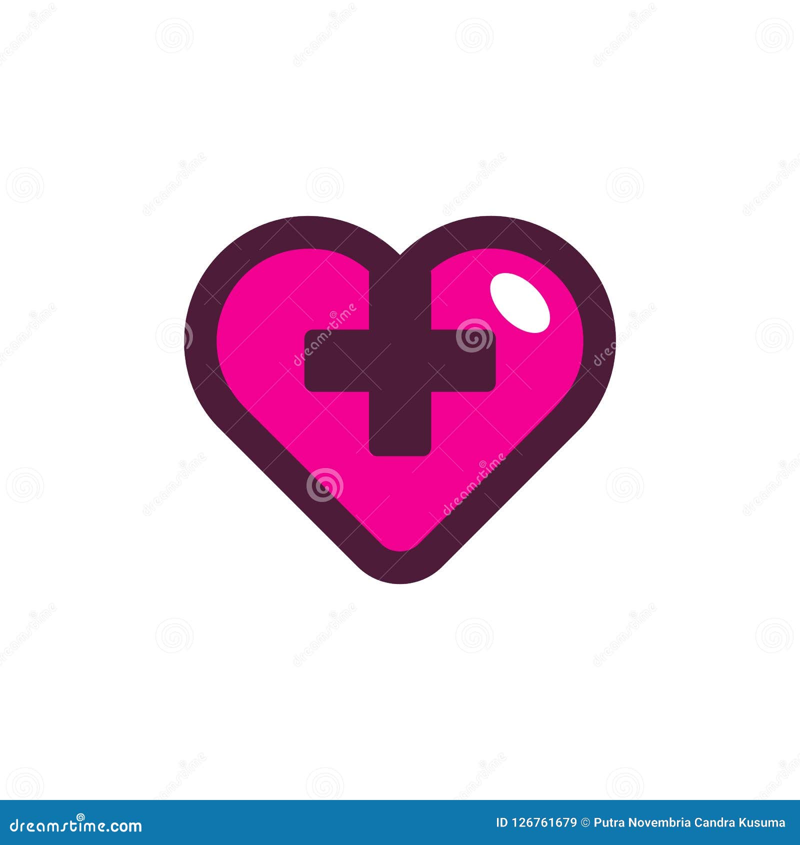 Love Medical Logo Icon Design Stock Vector - Illustration of healthy ...
